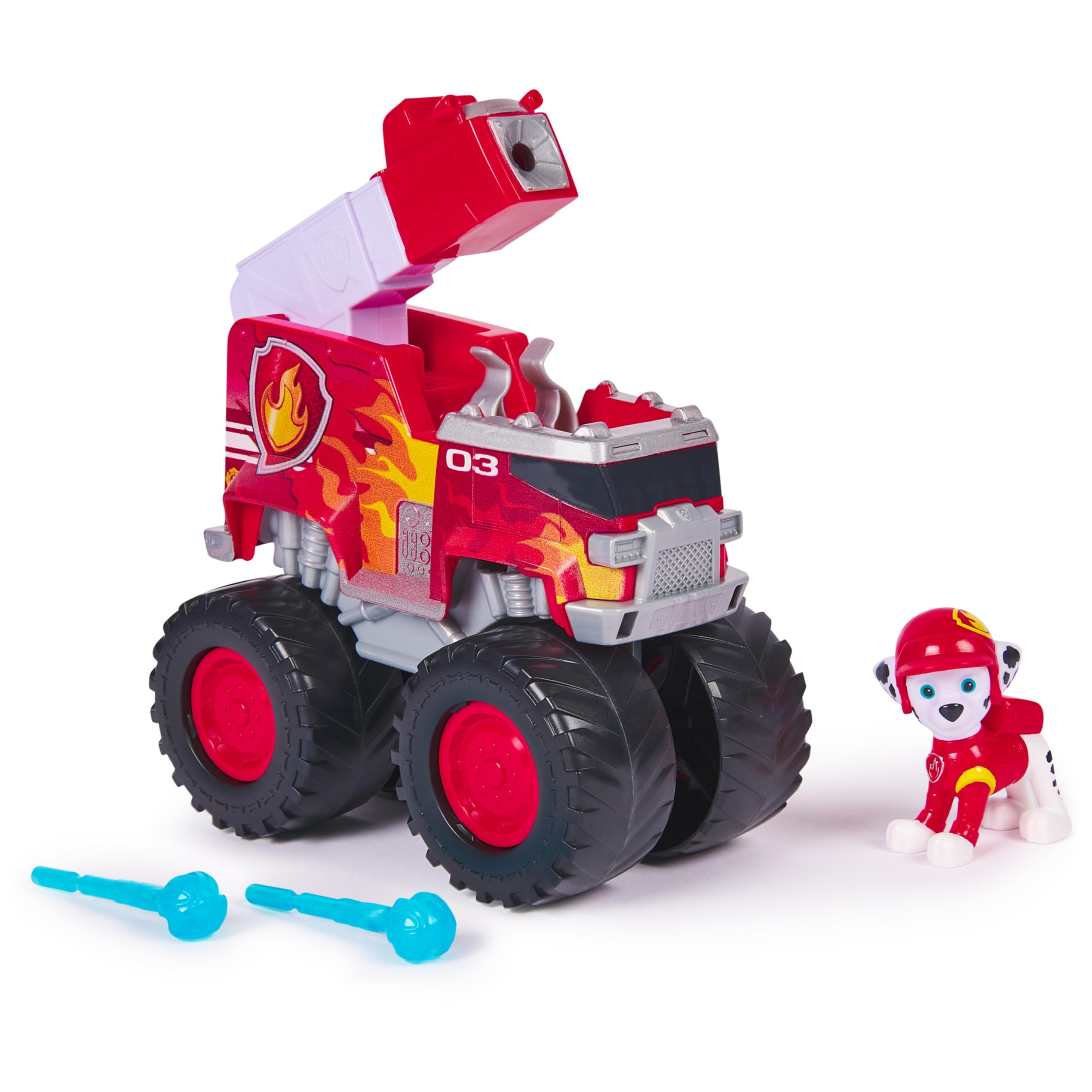 Paw Patrol: Rescue Wheels Firetruck de Marshall, camión de Bomberos de ...
