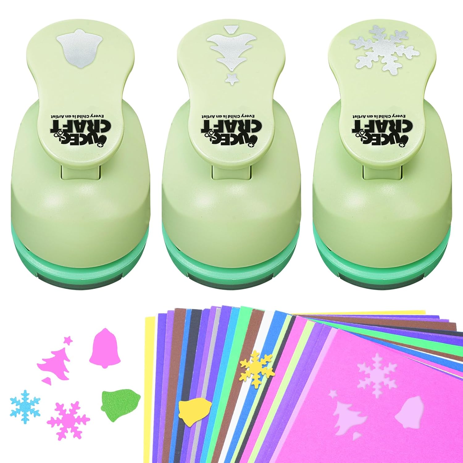 UCEC Hole Punch 1 Polegada Artesanato Natal Flocos Angola | Ubuy