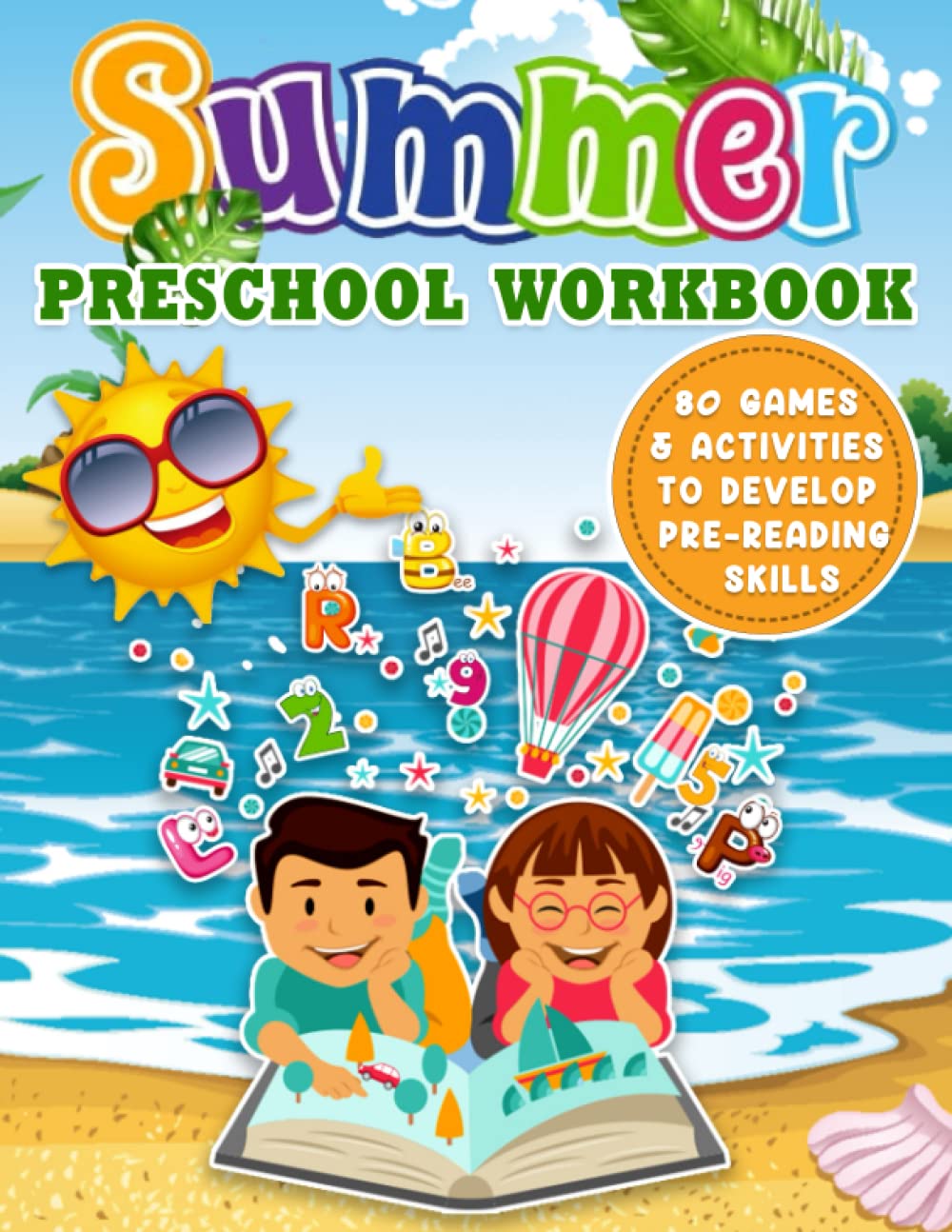 Buy SUMMER preschool workbook 80 GAMES and ACTIVITIES TO DEVELOPPRE ...