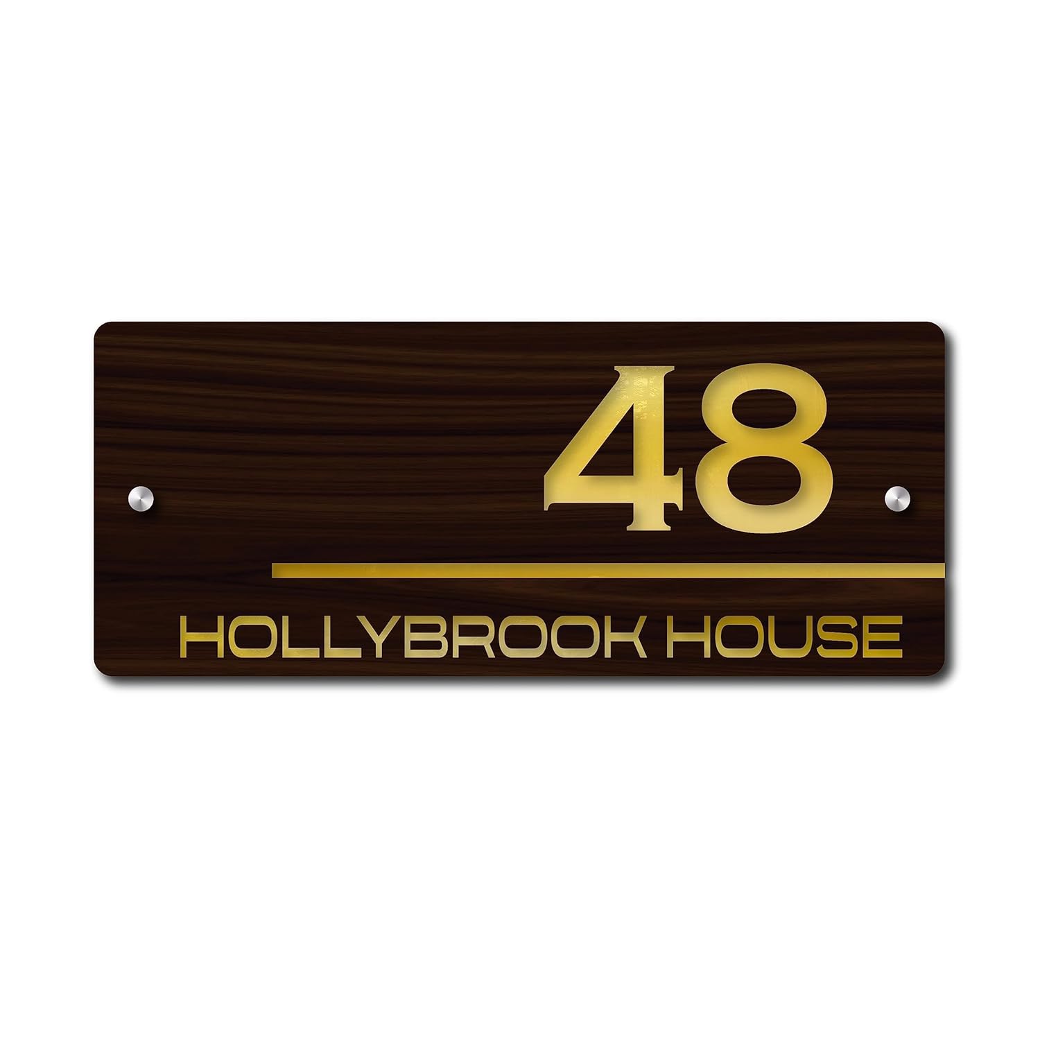 STUDPEEK 48 Door Number Plate For Home Customized Personalized Name ...