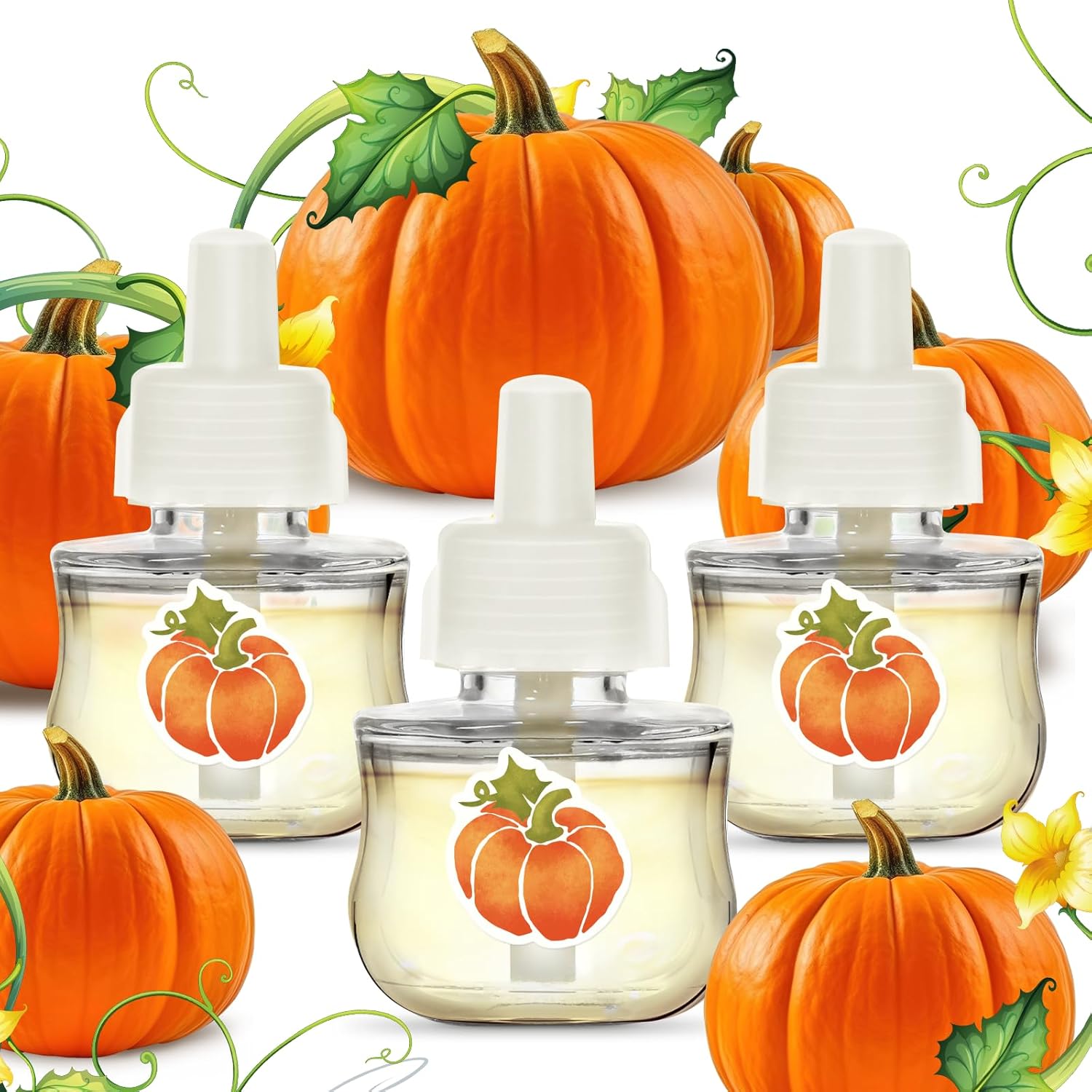 Amazon.com: SCENTORINI Plugins Refill, Pumpkin Fall Scent, Plug in ...