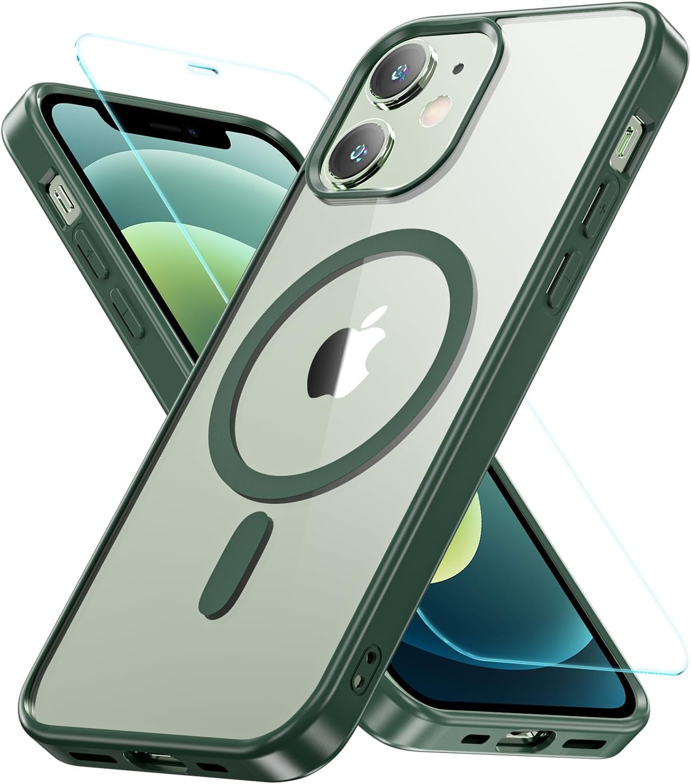 Amazon.com: Oterkin Magnetic for iPhone 15 Case Compatible with MagSafe ...