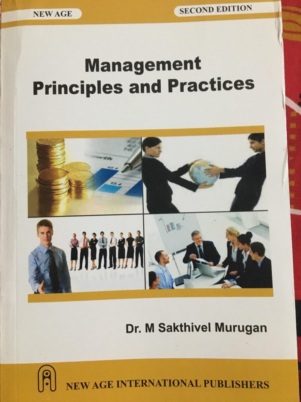 Buy Management Principles and Practice (Old Edition) Book Online at Low ...
