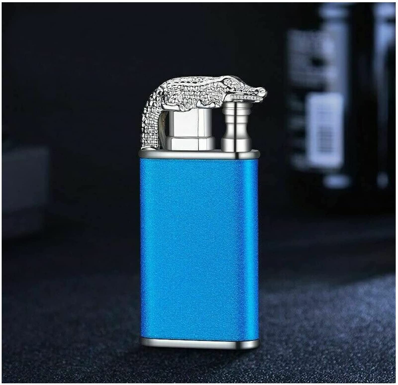 Buy Upgraded Magic Double Flame Lighter, 2022 New Crocodile Lighter ...