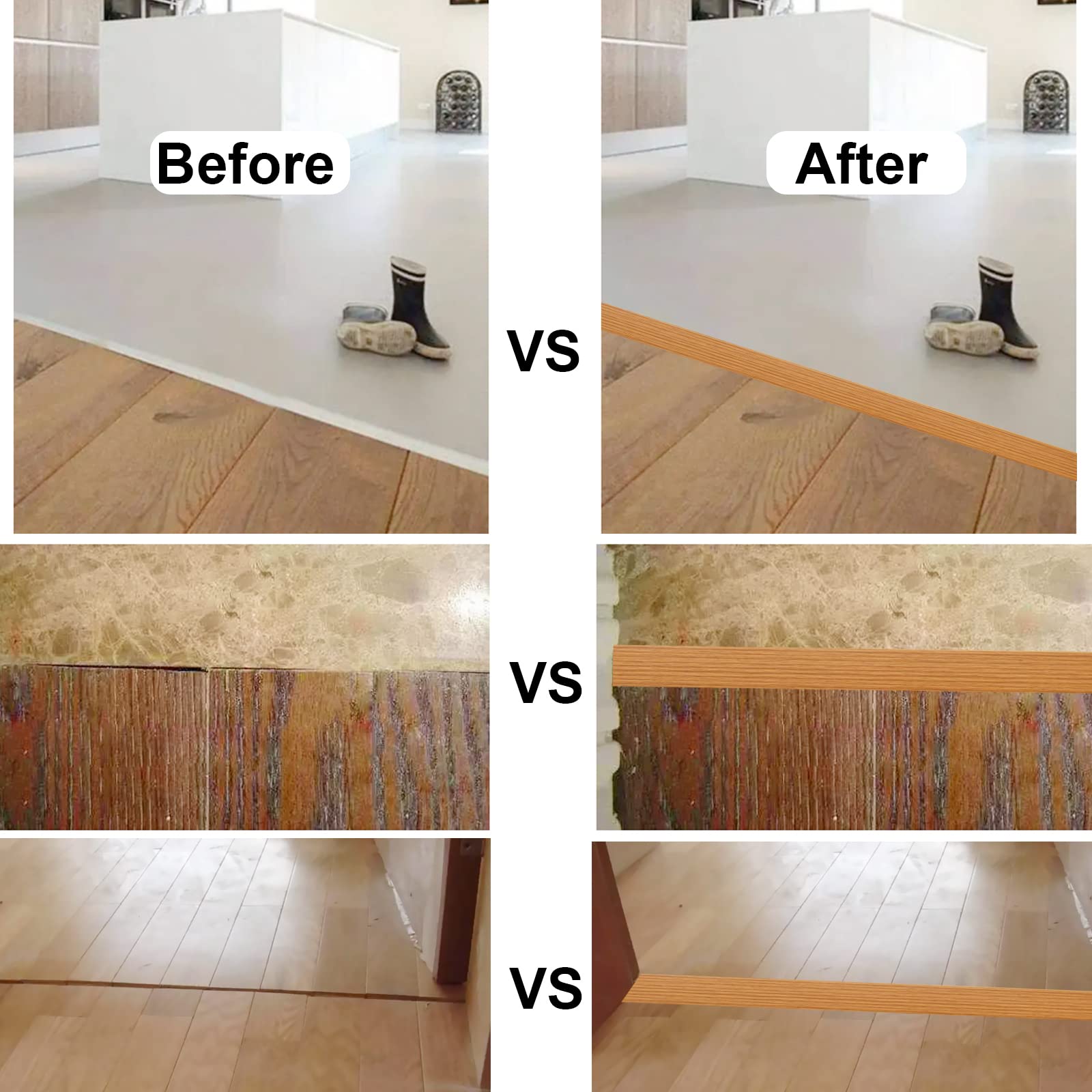 Snapklik.com : Floor Transition Strip & Self Adhesive Floor Vinyl Floor ...