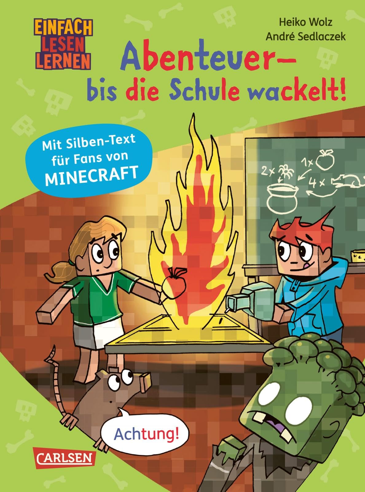 Minecraft Silben-Geschichte: Abenteuer – bis die Schule wackelt ...