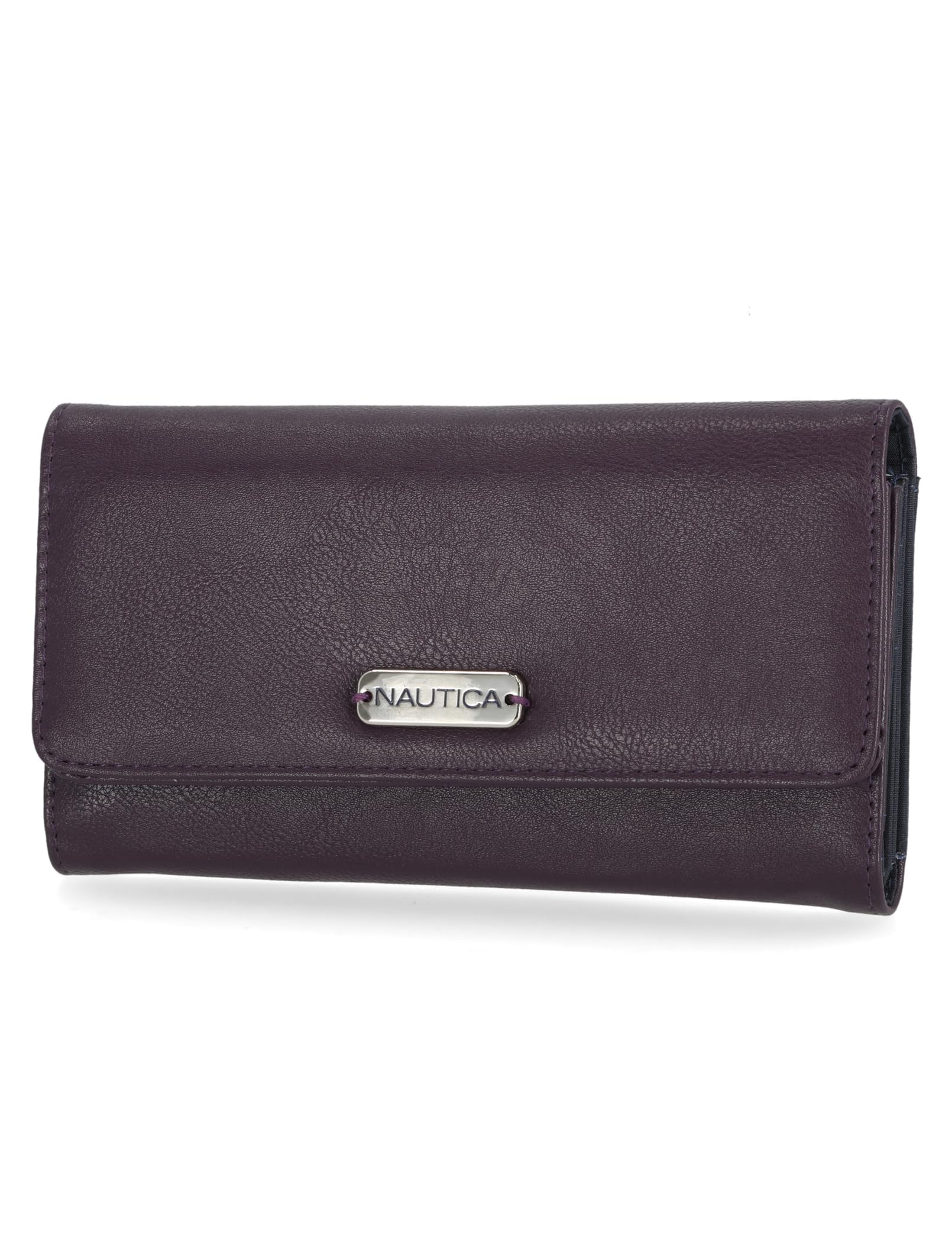 Amazon.com: Nautica Money Manager RFID Slim Small Wallet for Women ...