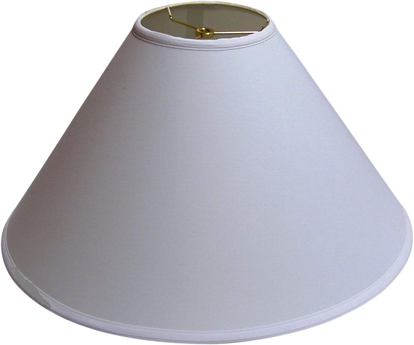 A Ray Of Light 620125BW Linen Coolie Lamp Shade with Liner, 12-1/2 ...