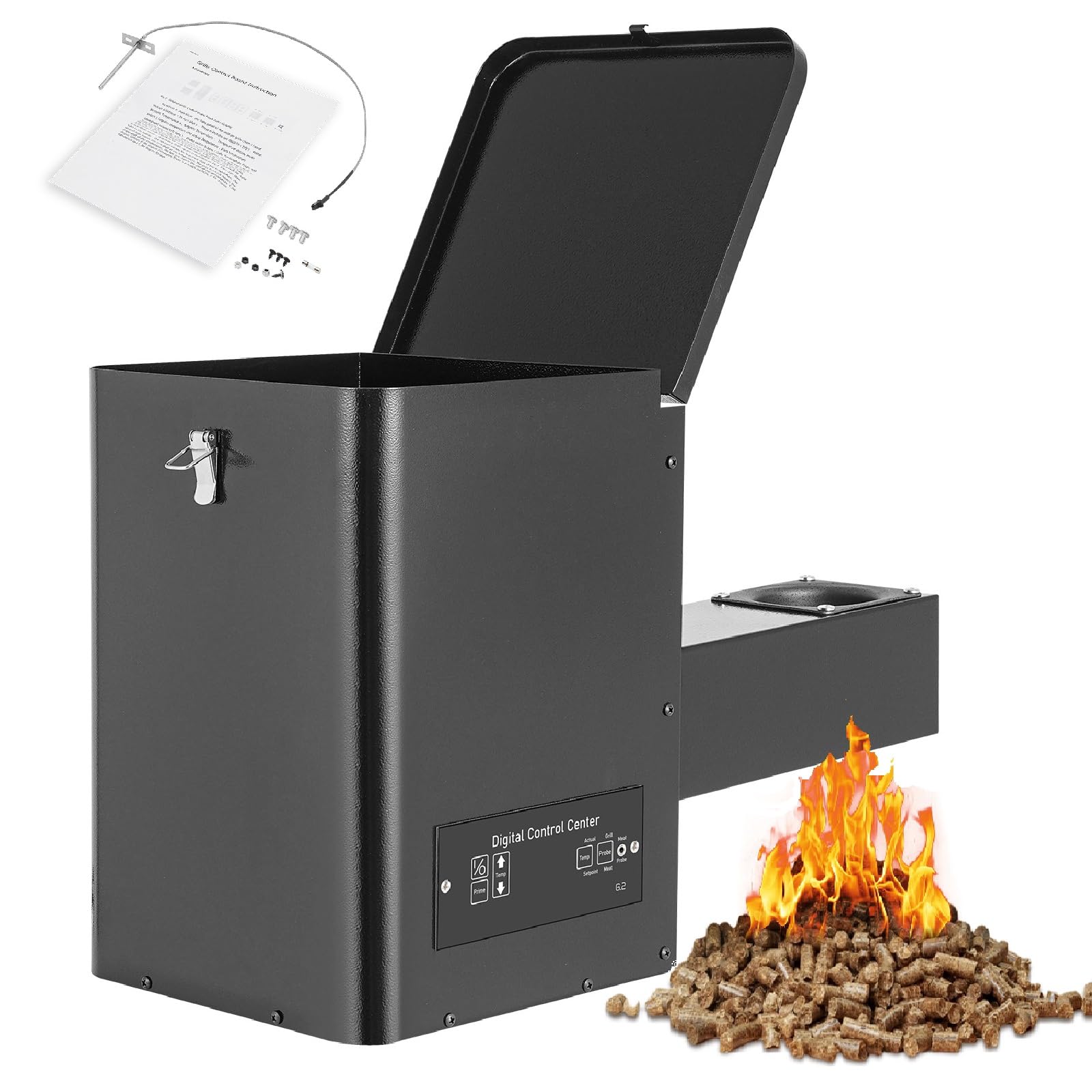 Amazon.com : Auto-Ignition Pellet BBQ Smoker, Electric Smoker Pellet ...