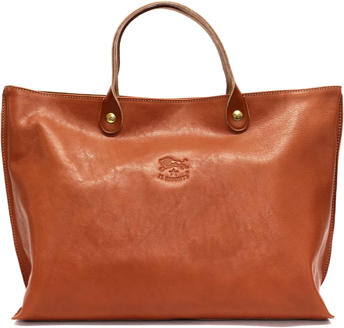 Amazon | [イルビゾンテ]IL BISONTE トートバッグ BTO140 PV0041 TOTE BAG LARGE レディース ...