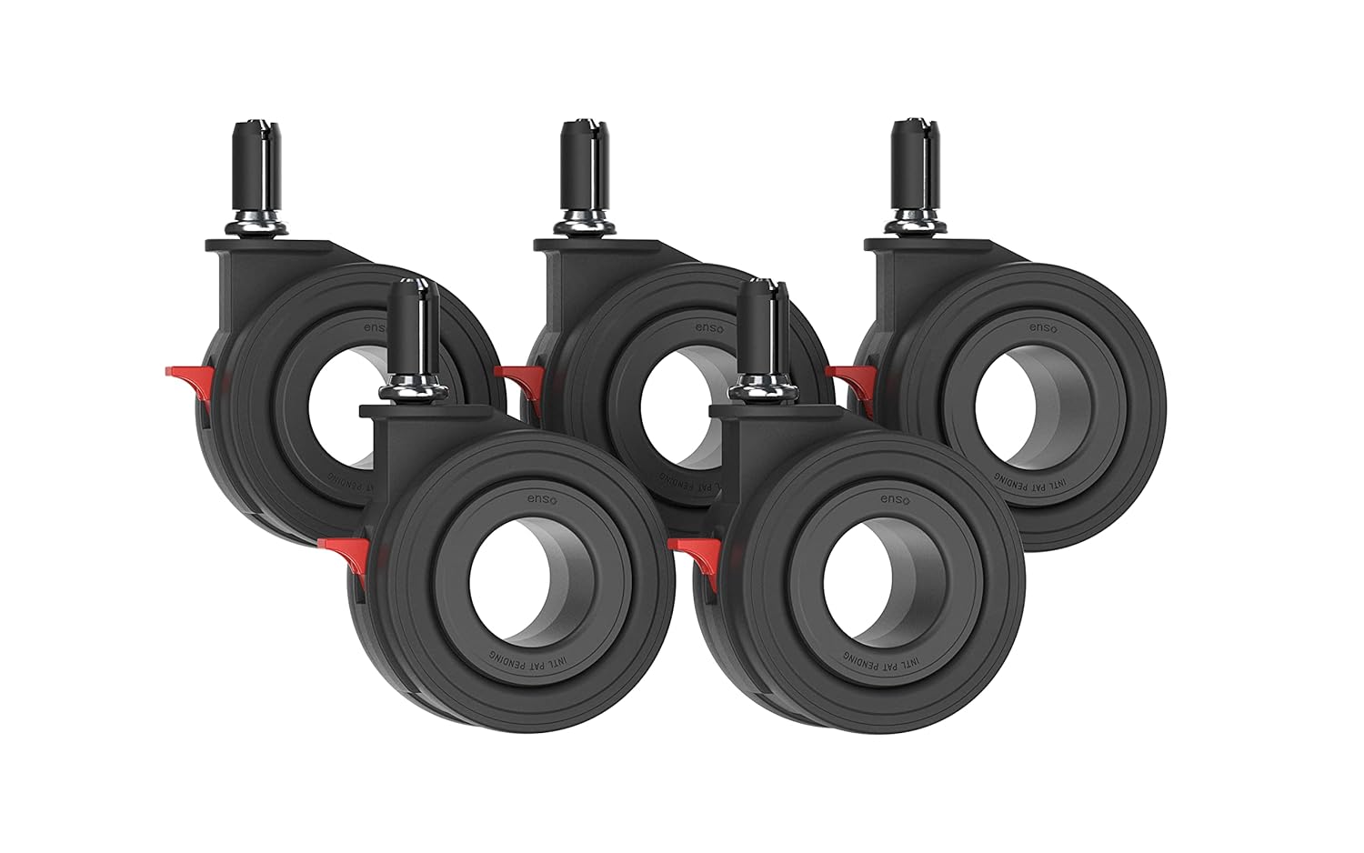 Amazon.com: Enso Motion Office Chair Replacement Caster Wheels, 70 ...