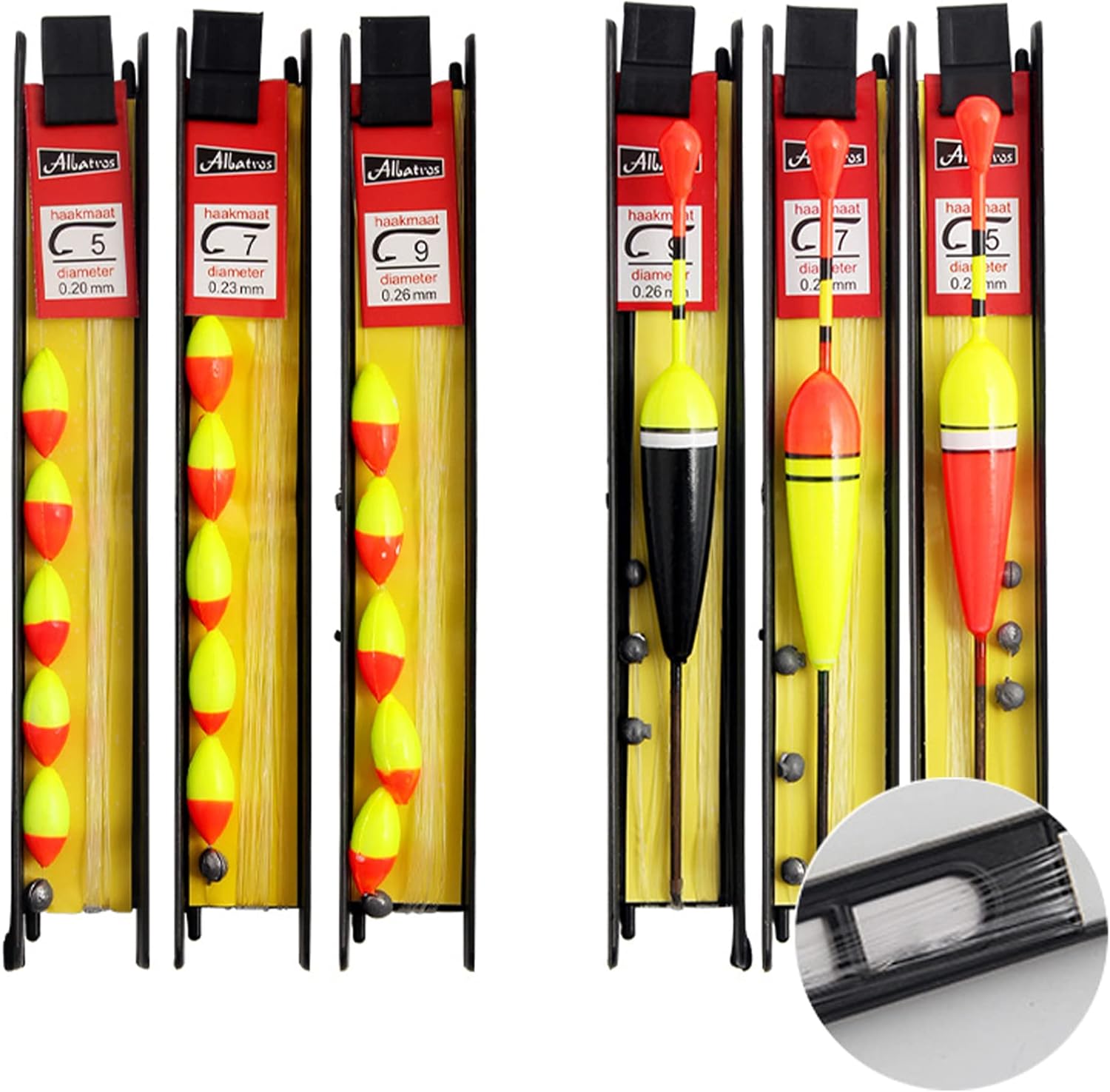 Flotteur de Pêche 6 Pièces, Flotteurs de Pêche flotteurs, Flotteurs de ...