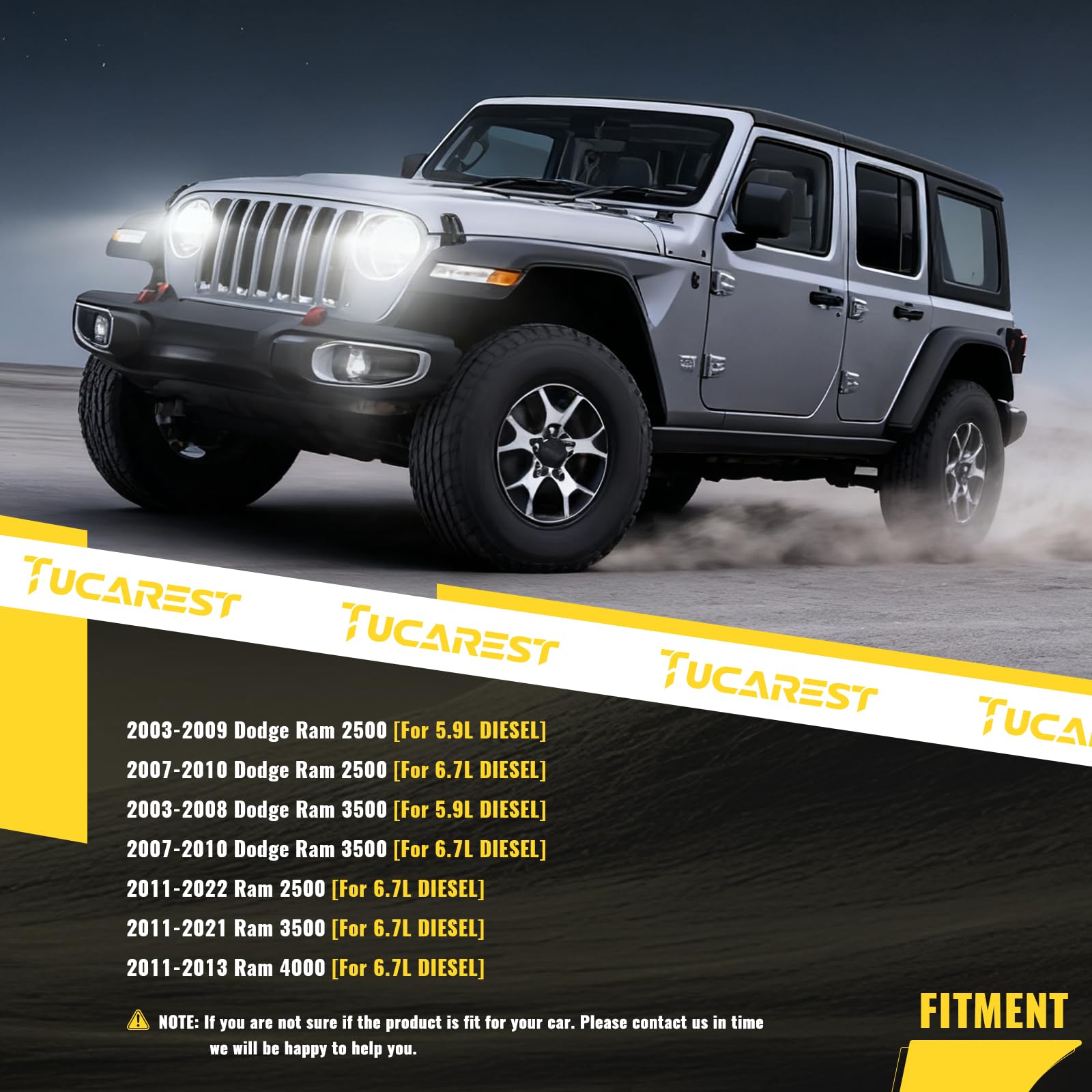 Snapklik.com : TUCAREST 38285 (For 5.9L/6.7L DIESEL Pickup) Accessory ...