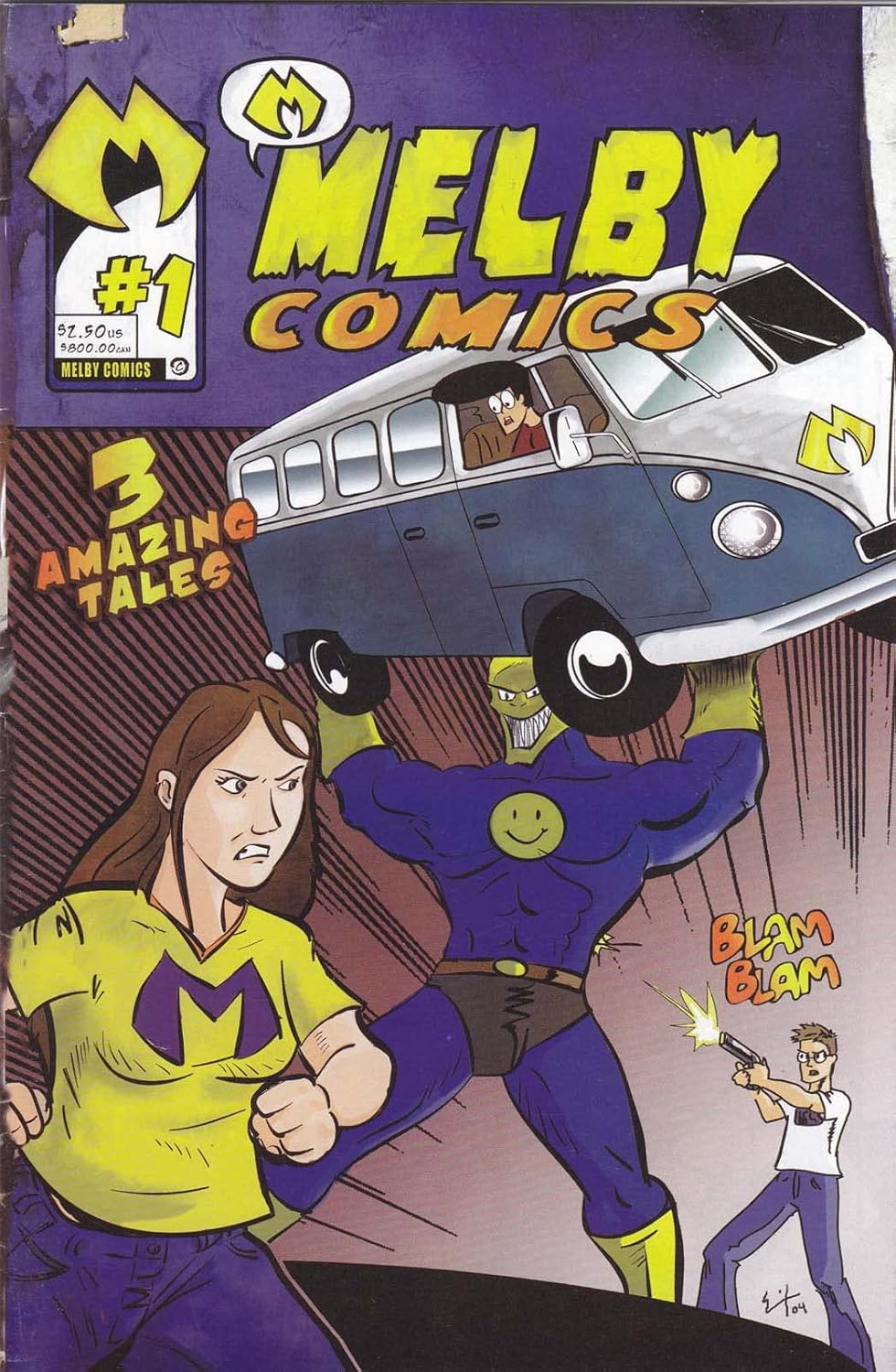 Amazon.com: Melby Comics #1 FN ; Melby comic book : Collectibles & Fine Art
