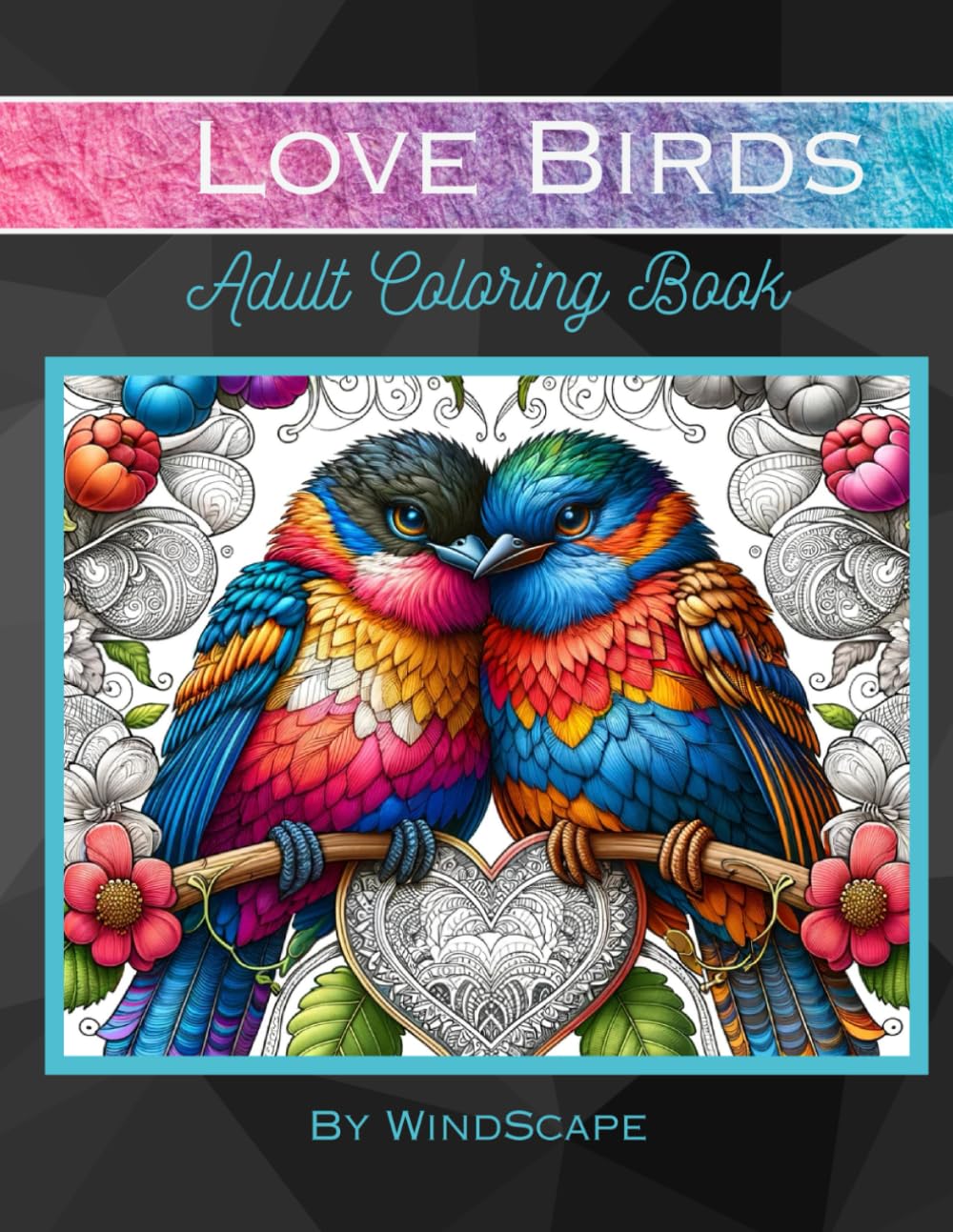 Amazon.com: Love Birds Adult Coloring Book: Valentine's Day Gift ...