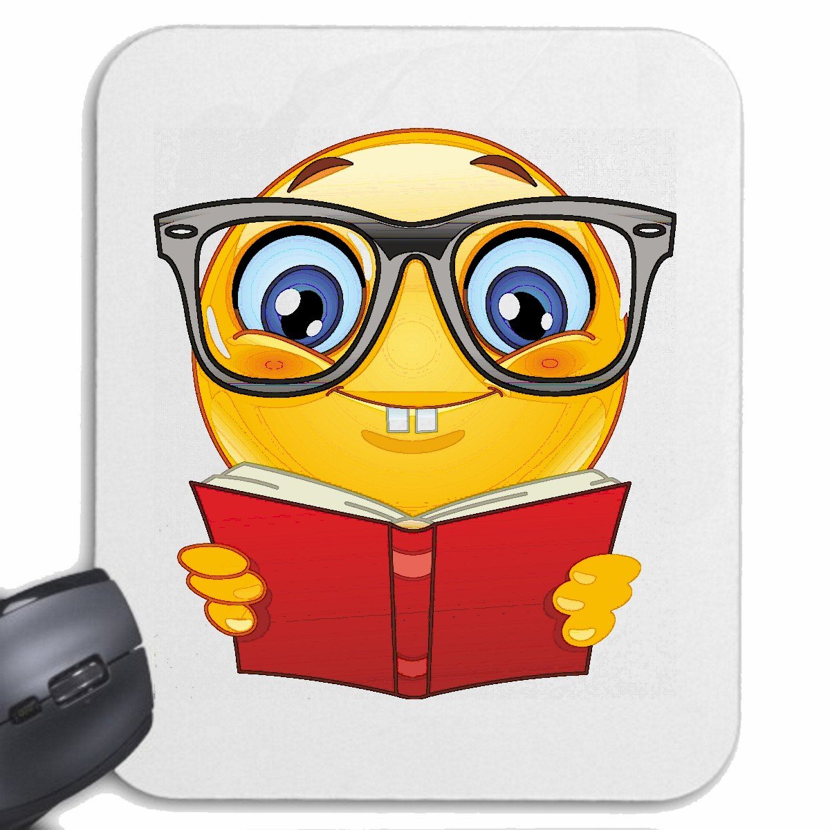 Helene Mousepad Smiley The Book Read Smileys Smilies Android Iphone ...