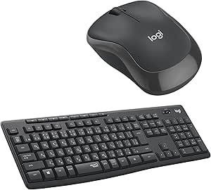 Amazon.co.jp: Logitech M240GR + K295GP Bluetooth Quiet Mouse Wireless Keyboard Set : Computers