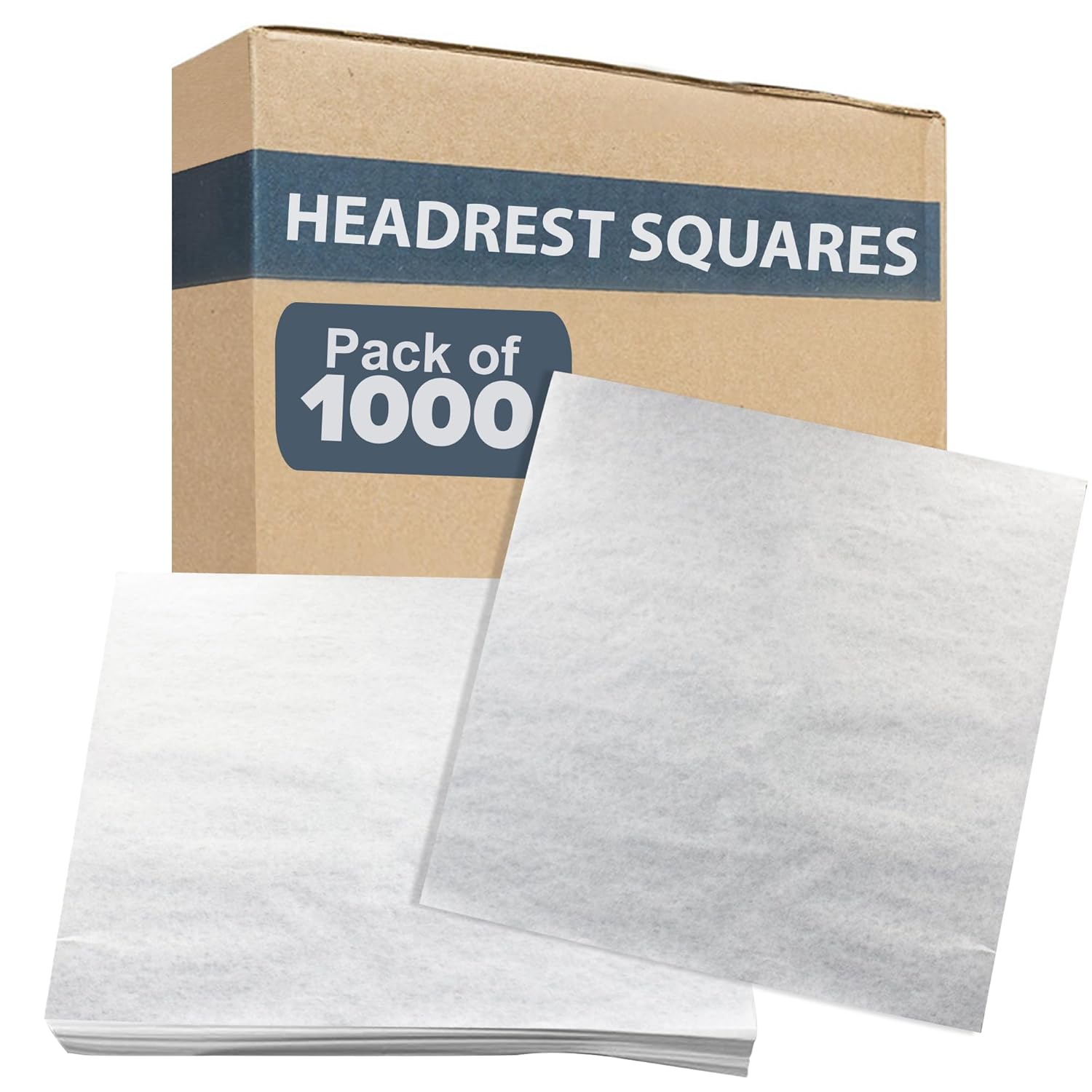 Amazon.com: ScripHessco Economy Headrest Face Paper Sheet Squares ...