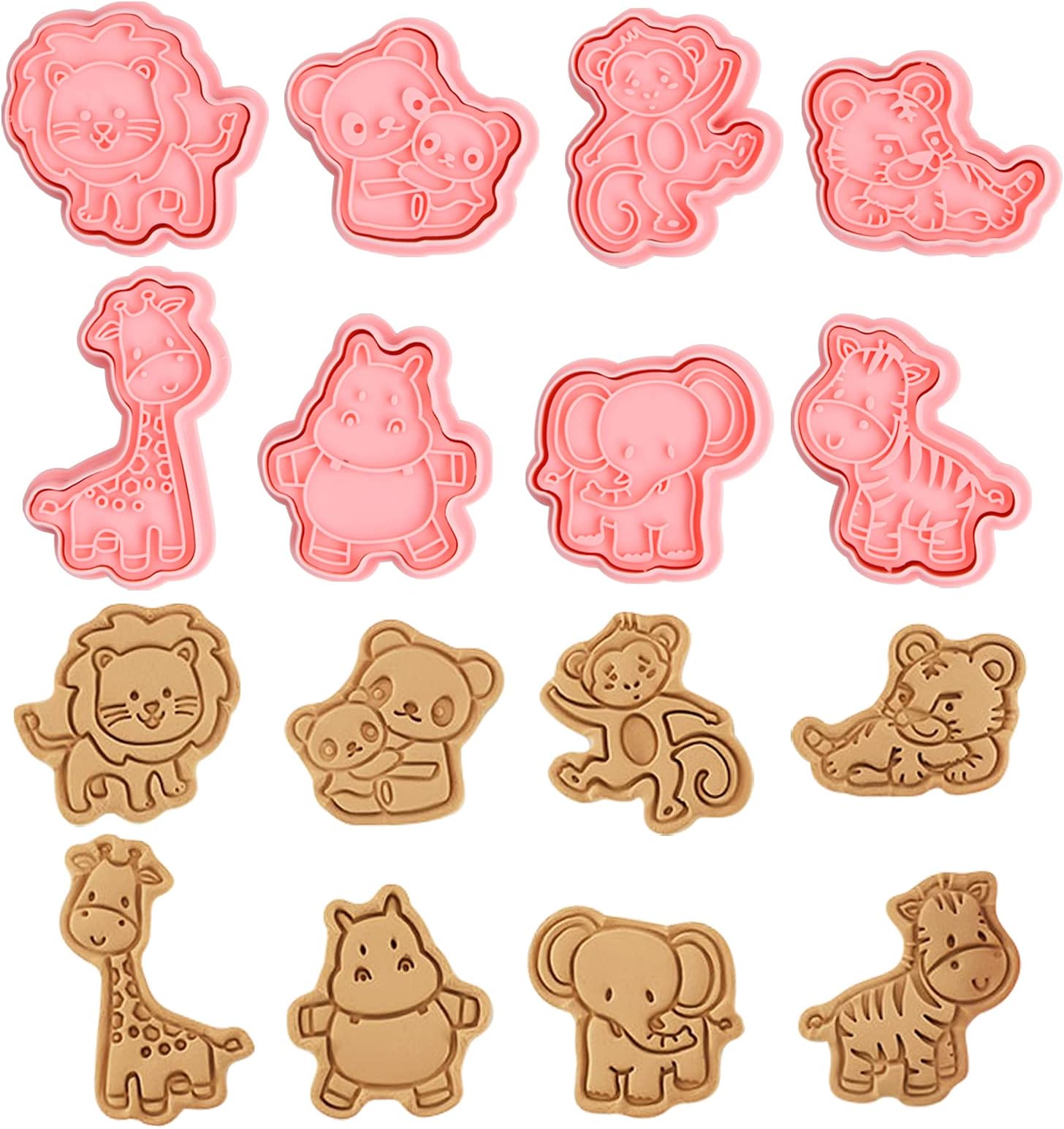 FMM Mix n Match Animal Face Icing Cutter - Create Hundreds of Different ...