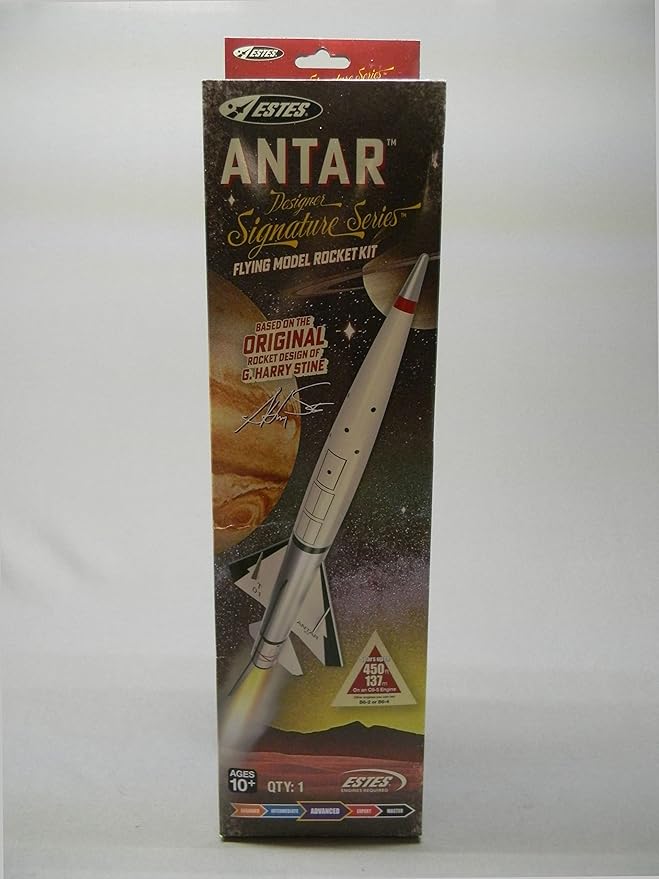 Amazon.com: Estes ANTAR Flying Model Rocket KIT Designer Signature ...