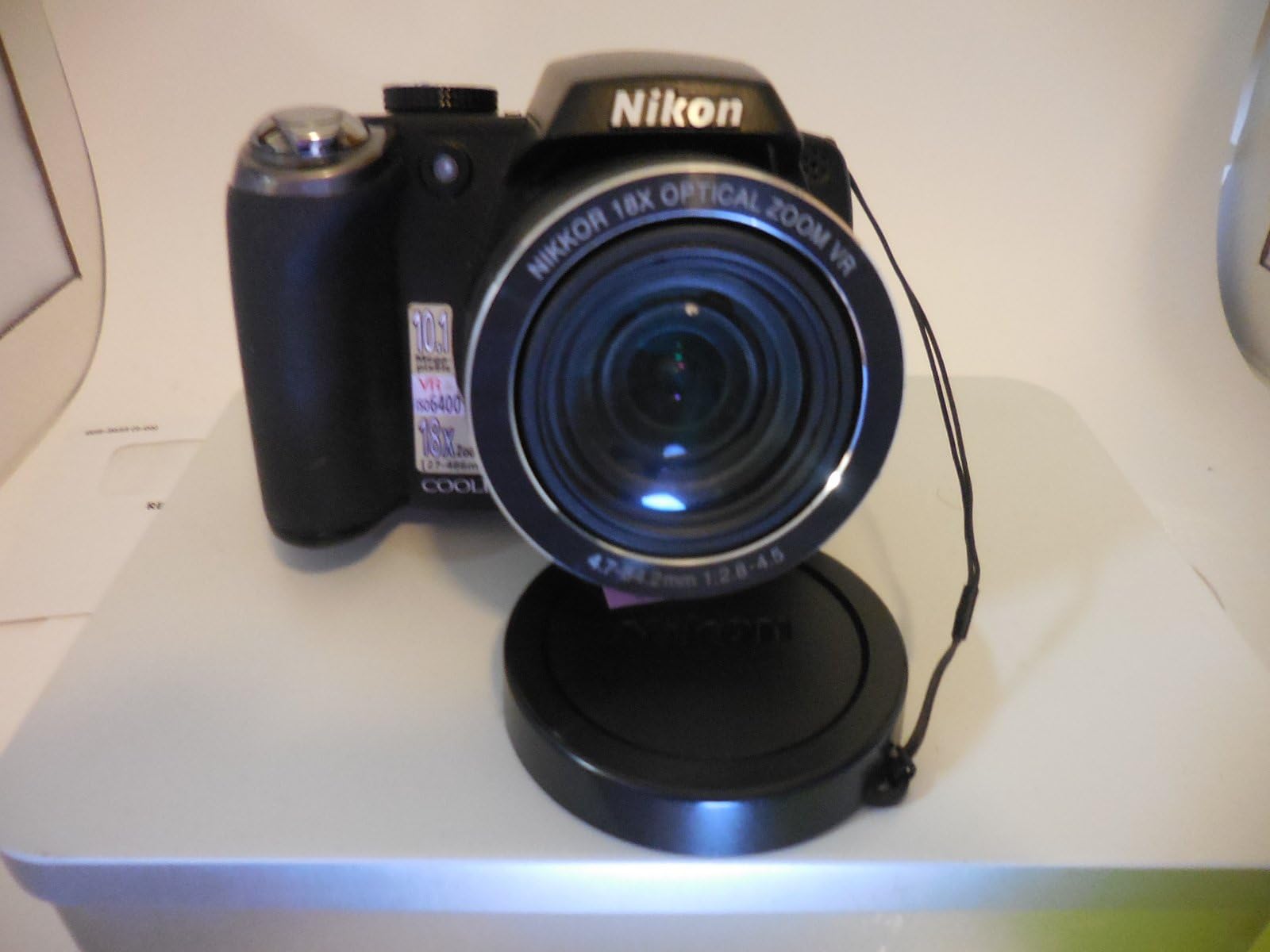 Amazon.com : Nikon Coolpix P80 10.1MP Digital Camera with 18x Wide ...