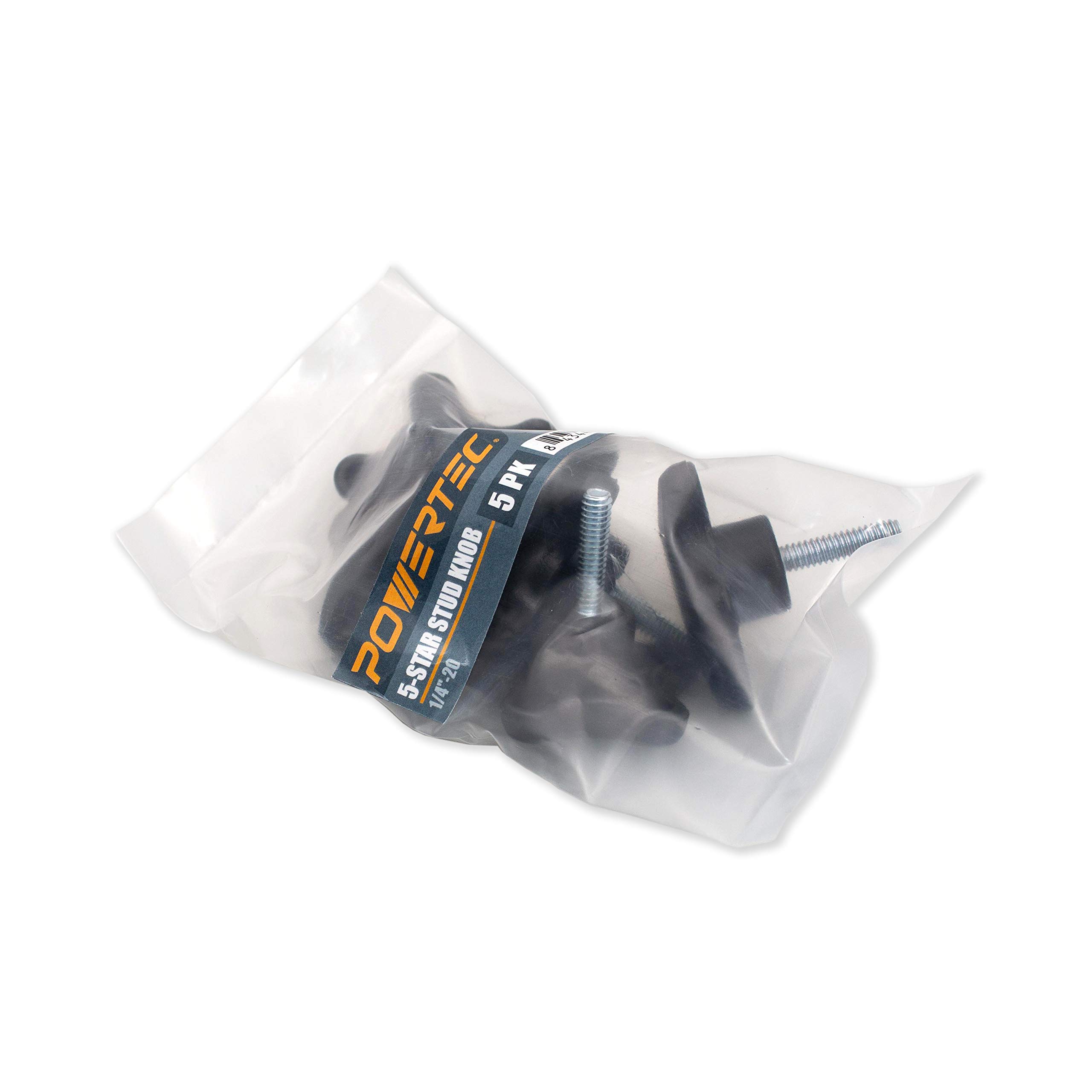 Snapklik.com : POWERTEC 10 Pack 1/4"-20 5 Star Knobs
