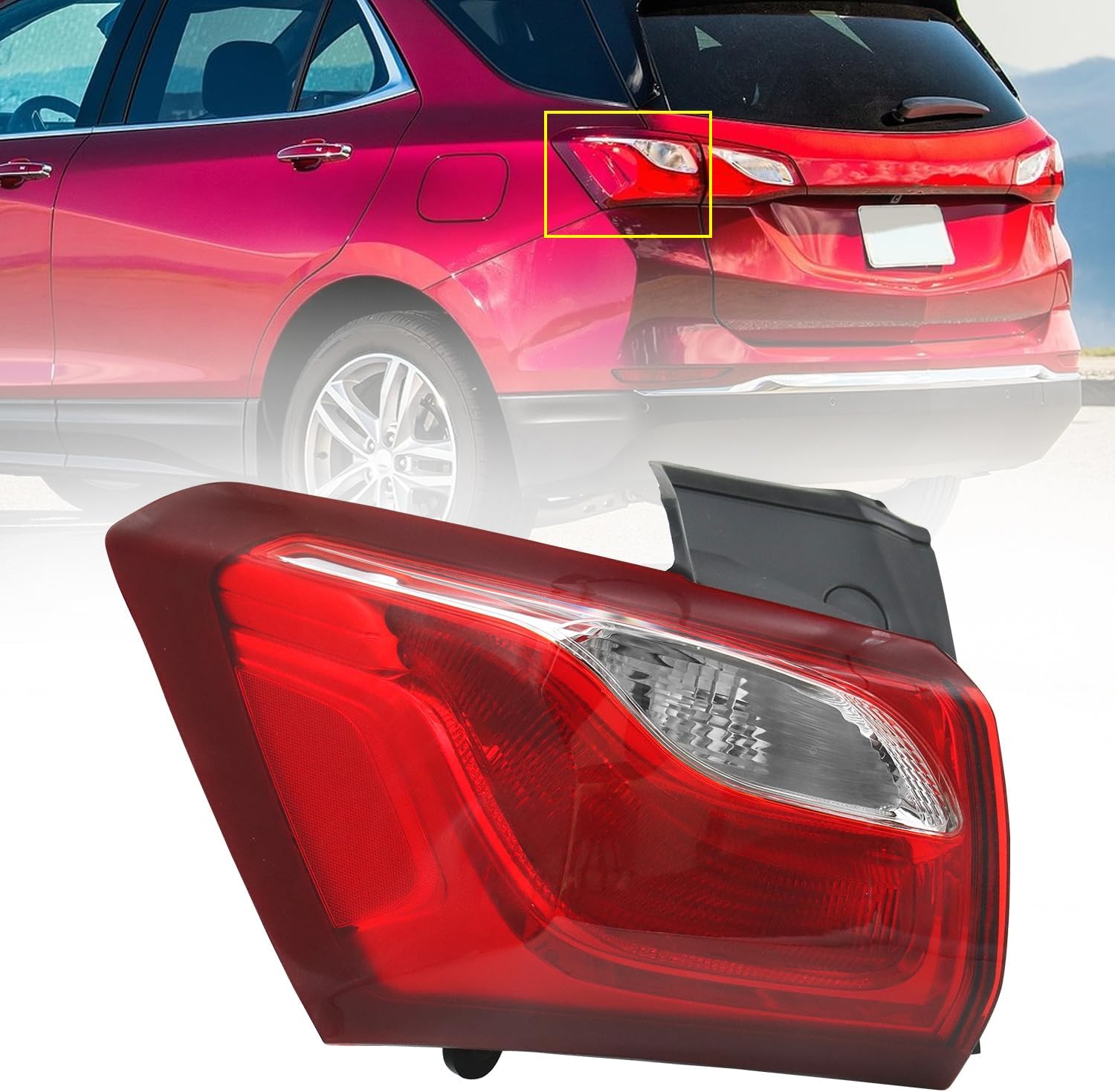 Amazon.com: LOYALHEARTDY For 2018 2019 2020Chevy Equinox Halogen Inner ...