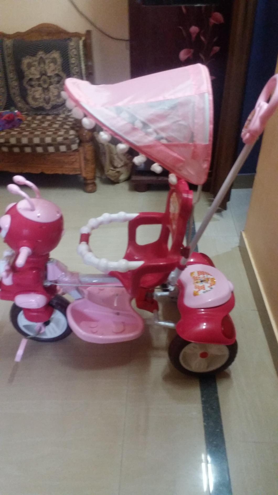 Toyzone Lovely Frog Tricycle-Kids Cycle|Baby Tricycle|Baby Cycle|Baby ...