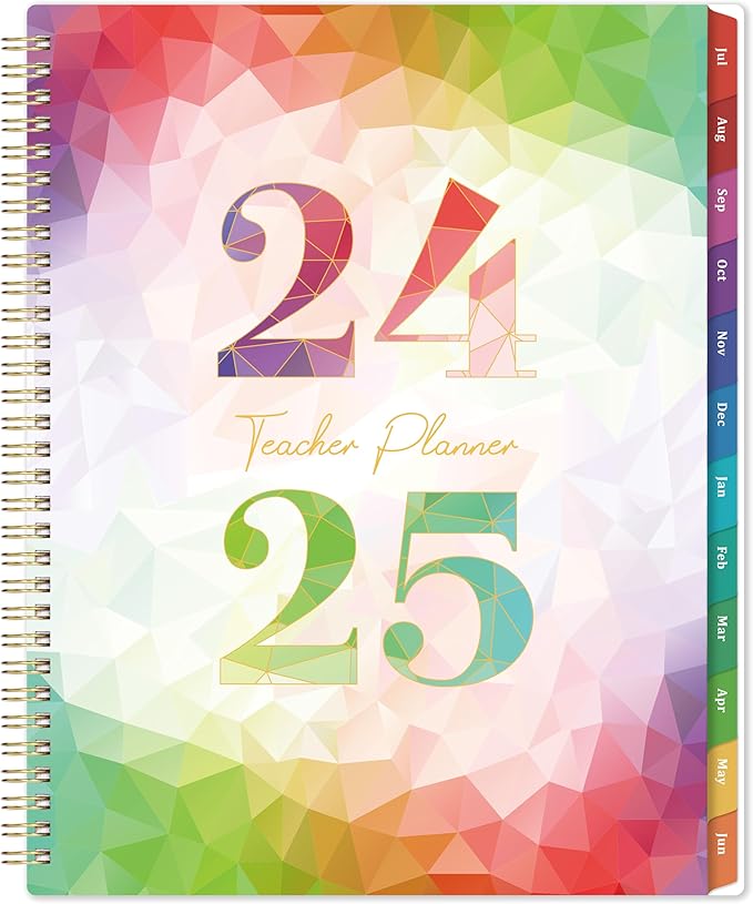 Teacher Planner 2024-2025- Teacher Lesson Planner 2024-2025, Jul. 2024 ...