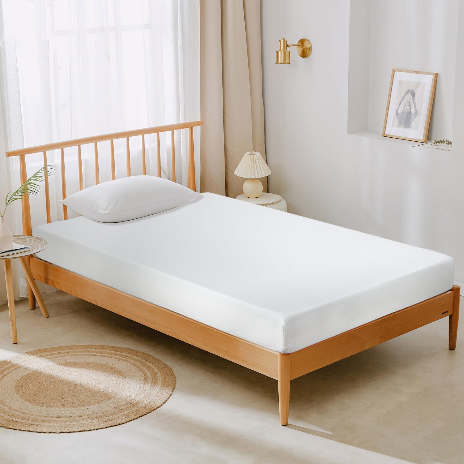 Amazon.com - 5 Inch Twin Mattress in a Box,Gel Memory Foam Mattress ...