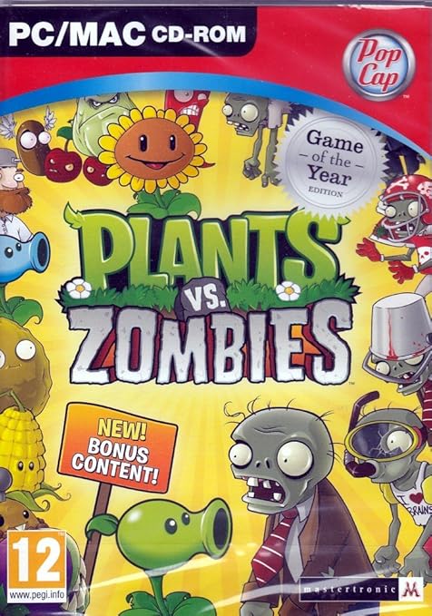Plants Vs Zombies GOTY Edition (PC CD) : Amazon.co.uk: PC & Video Games