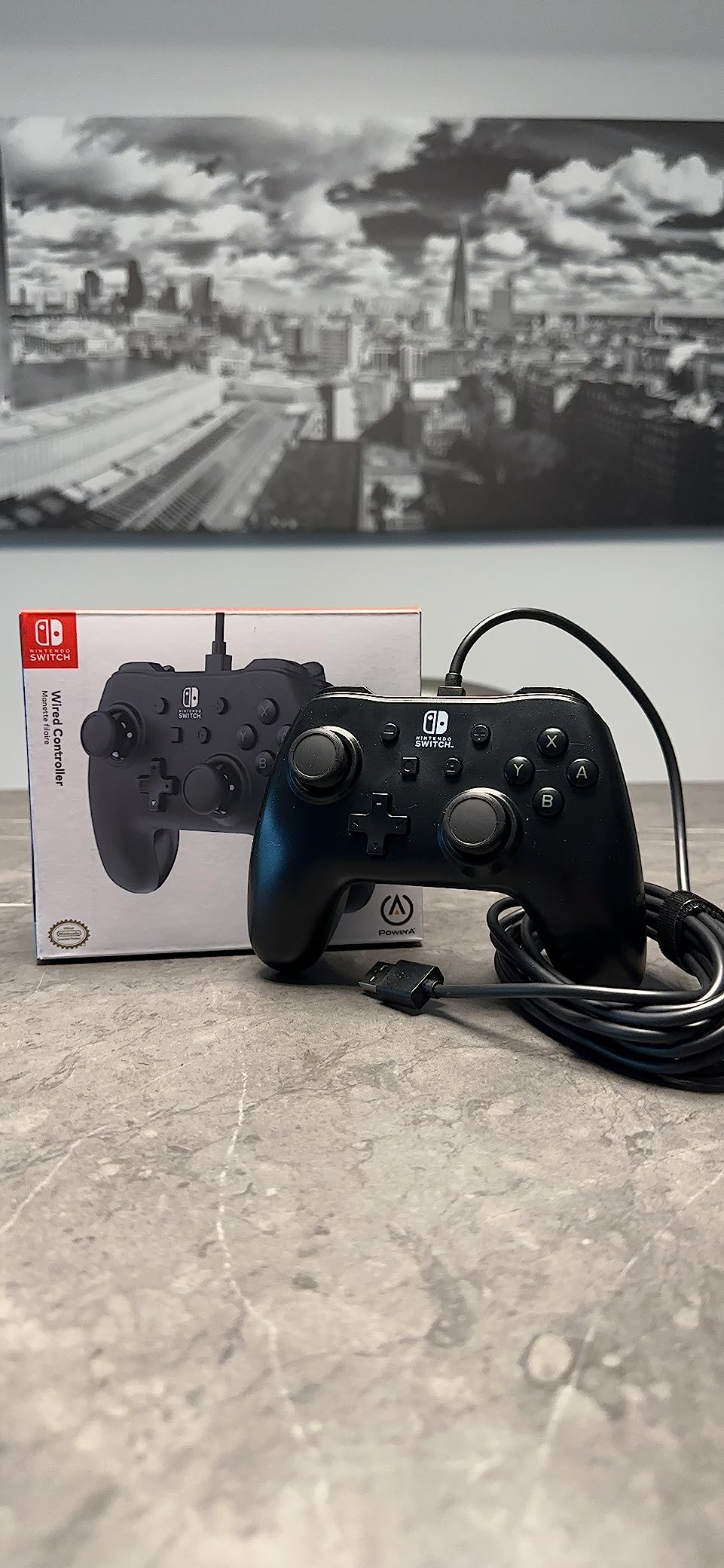 PowerA Wired Gaming Controller for Nintendo Switch - Black (Officially ...