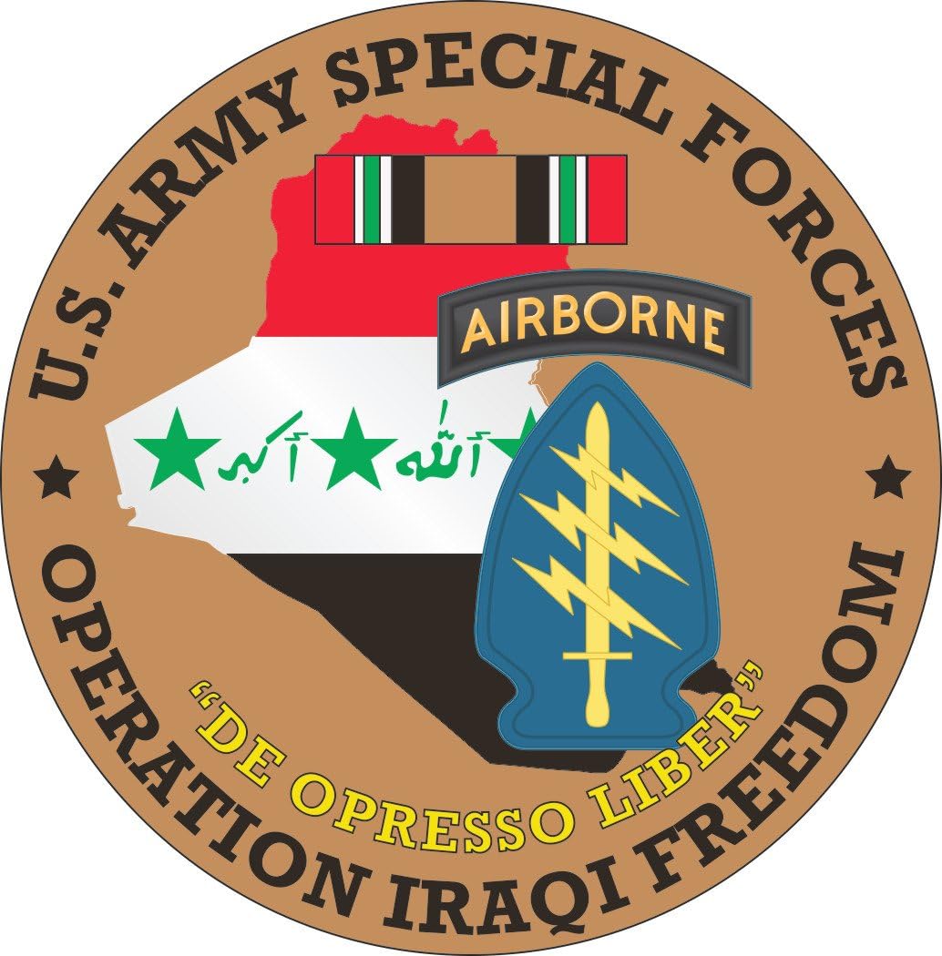 Amazon.com: Special Forces OIF Decal (10 Inch) : Sports & Outdoors