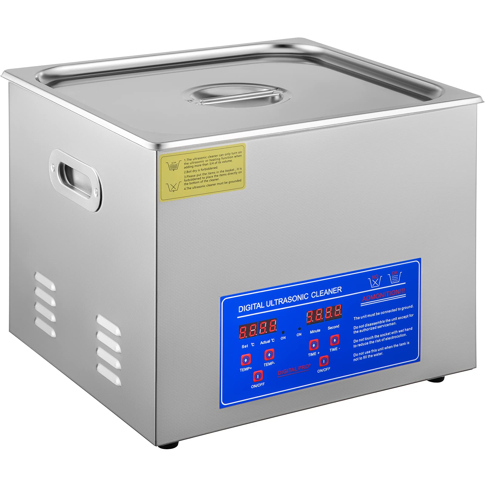 VEVOR Ultrasonic Cleaner Digital Ultrasonic Parts Cleaner with Timer ...