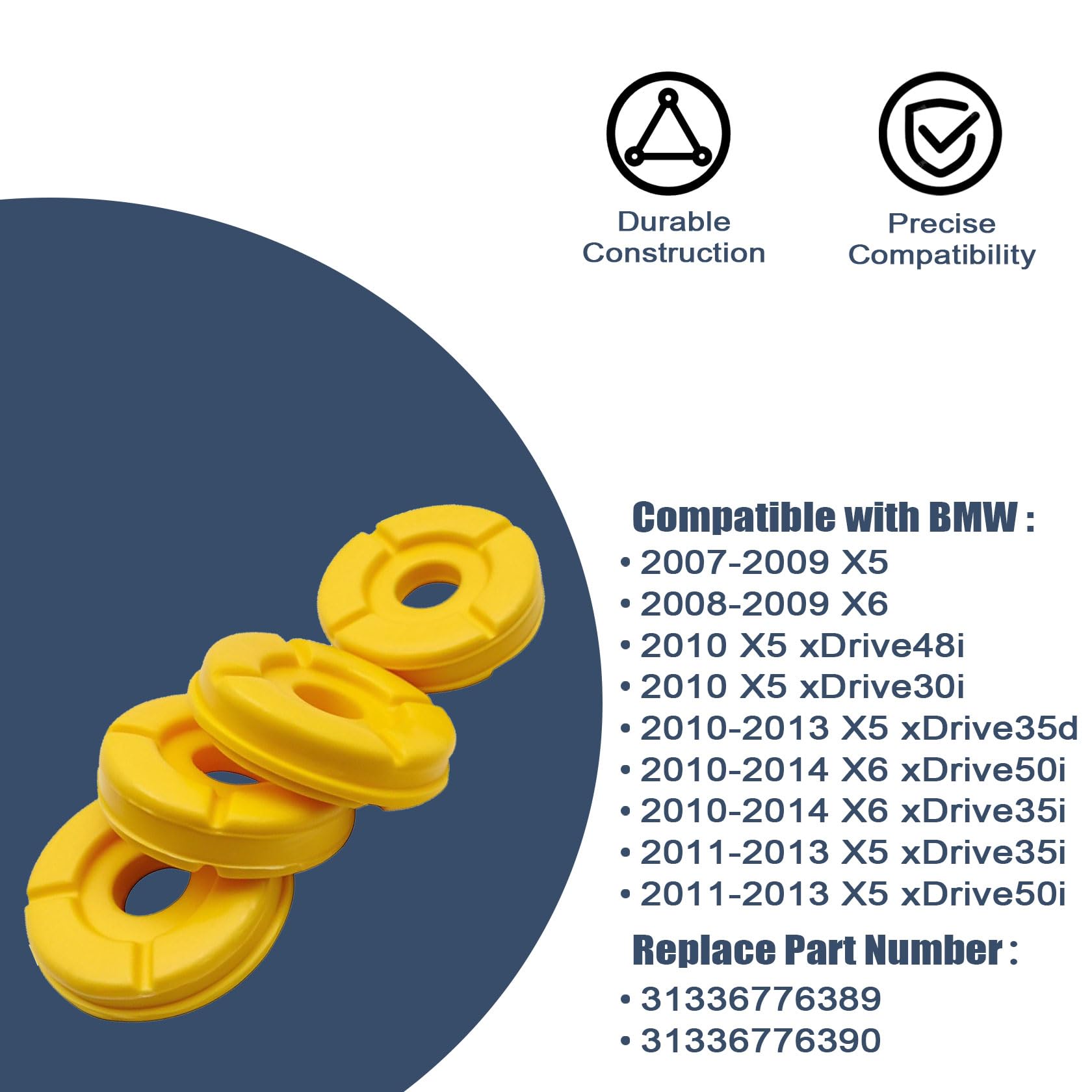 Rear Shock Mount 8XFront Rear Lower Upper Shock Strut Mount Support ...