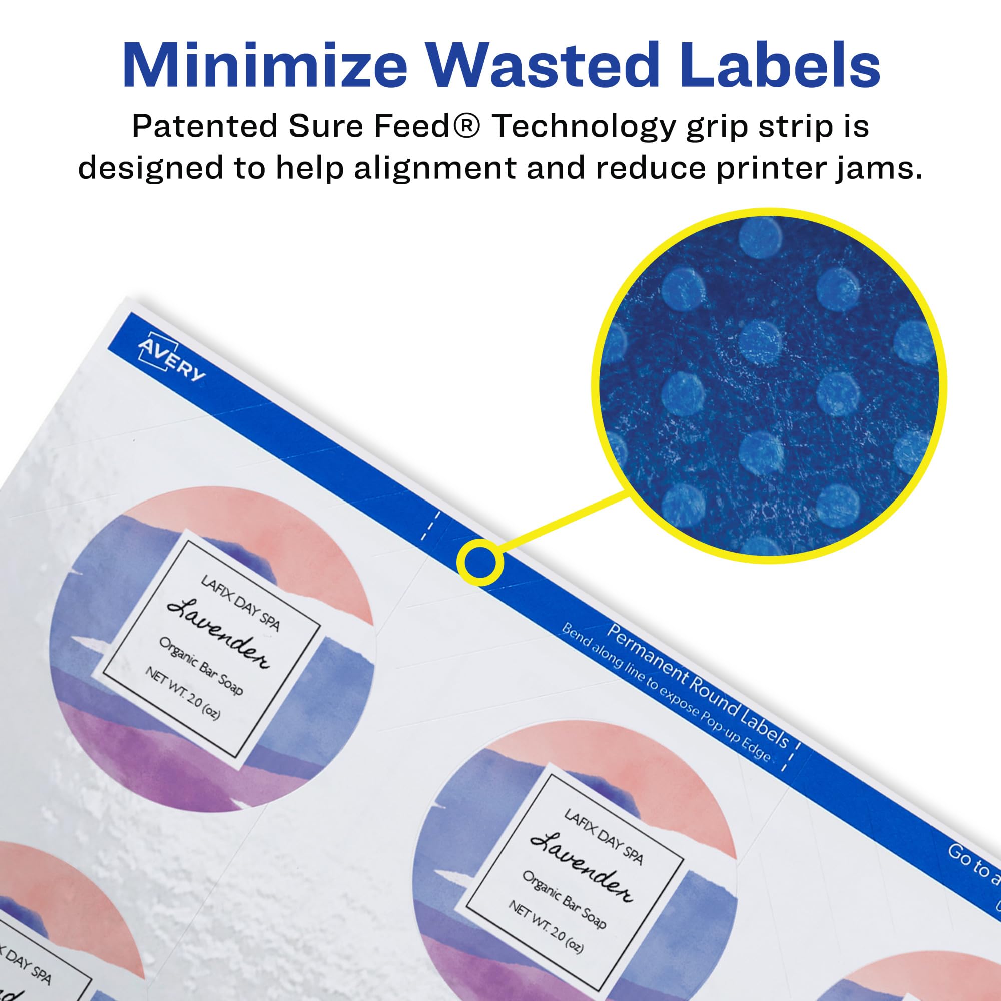 Snapklik.com : Avery Printable Round Labels