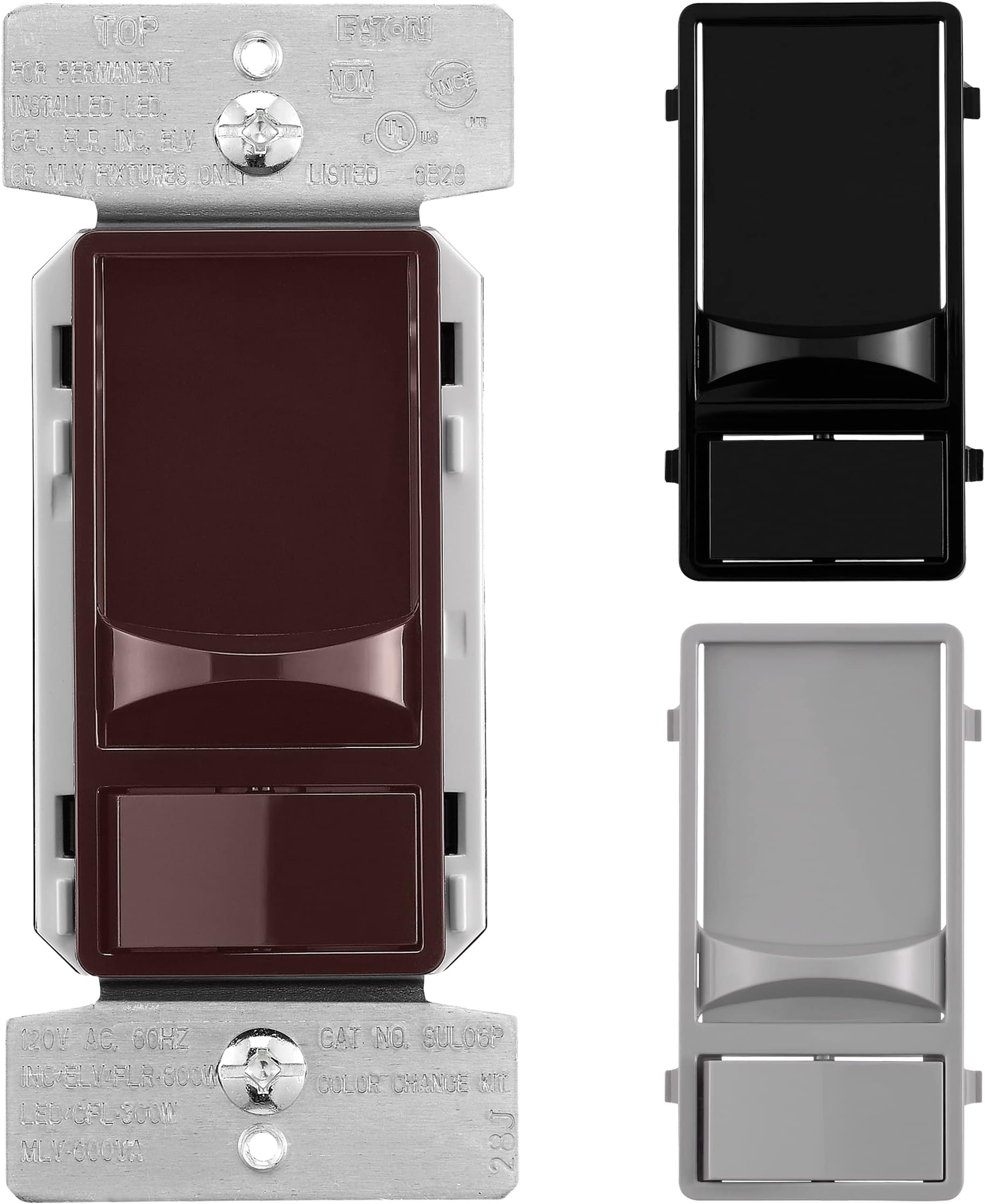 Eaton DLC03P-BK 300-Watt Dimmable LED/Compact Fluorescent/600-Watt ...