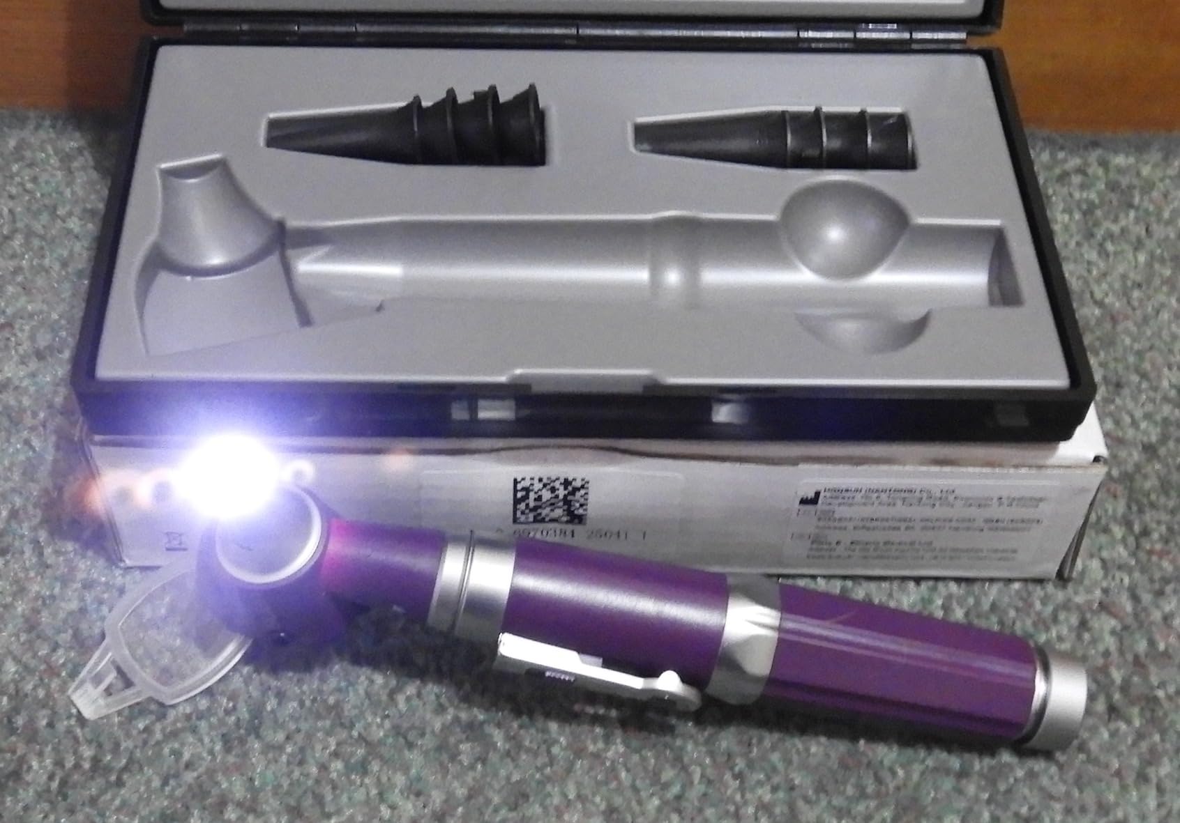 Scian Otoscope Ear Scope with Light, Fiber Optic Otoscopes with Hard ...