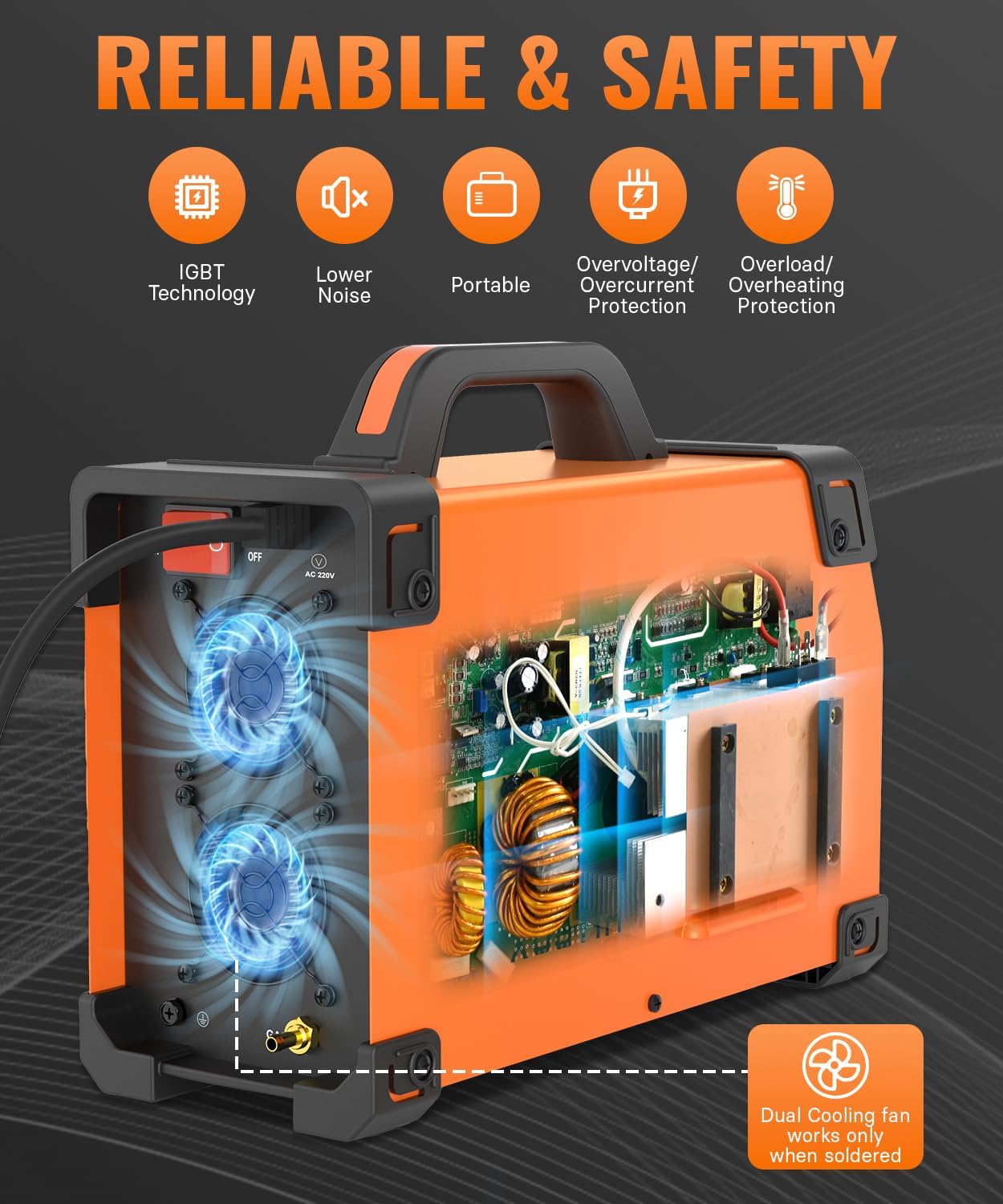 HITBOX TIG Welder AC/DC with Pulse, 200A Professional Aluminum Welding ...