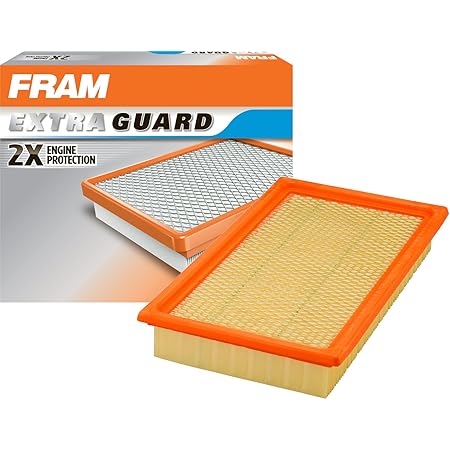 Fram Filtro de aire de panel flexible Extra Guard CA12404 : Amazon.com ...