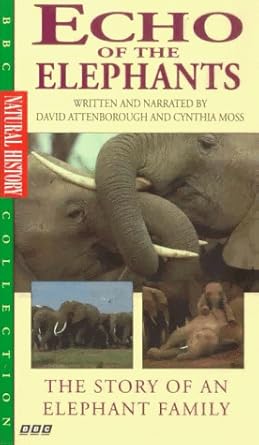 Natural History Collection: Echo Of The Elephants [VHS] : David Attenborough: Amazon.co.uk