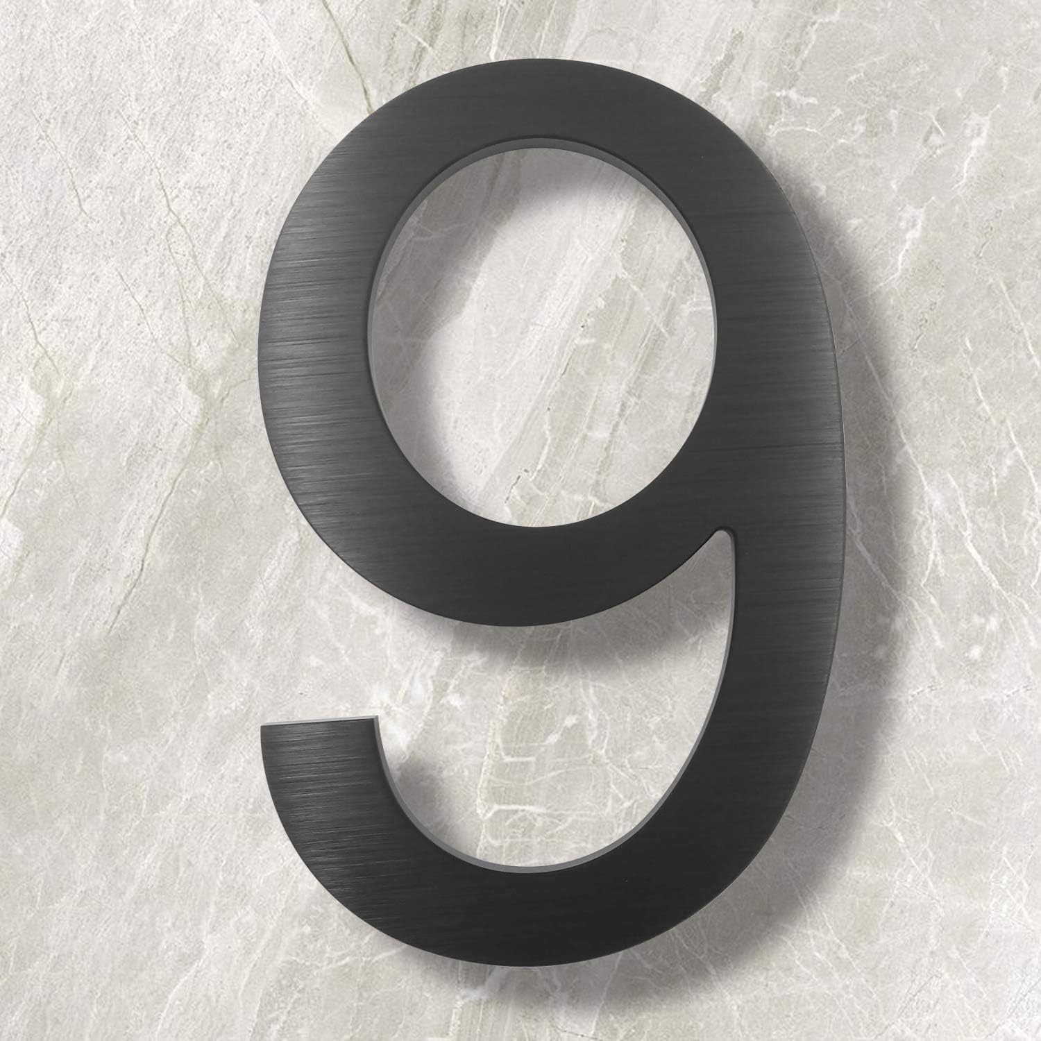 Amazon.com: 10 Inch Black House Numbers for Outside, IVERRA Large ...