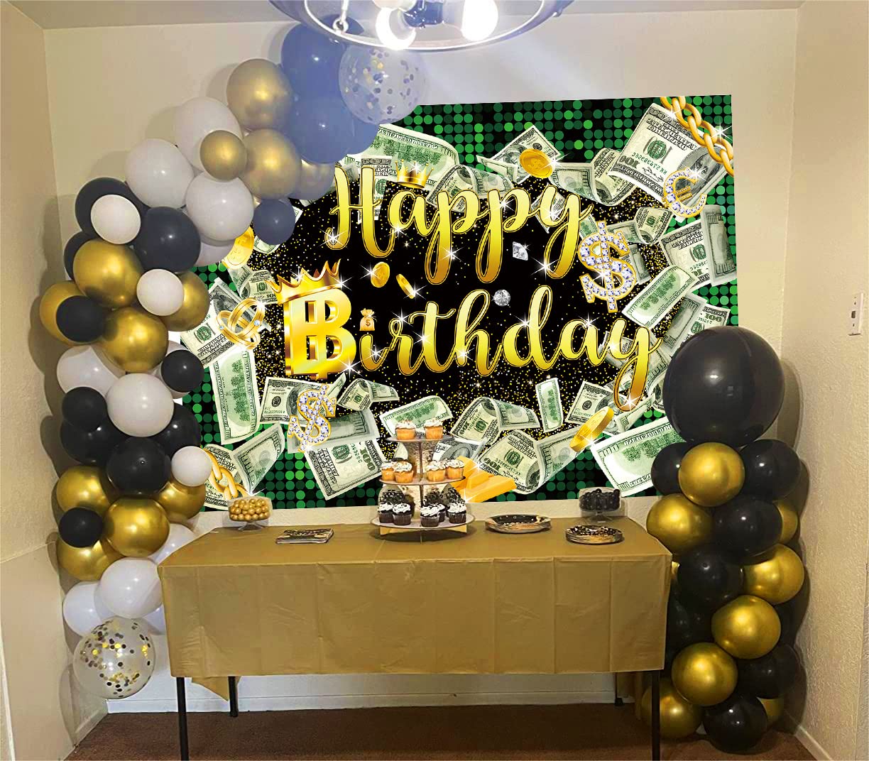 Money Birthday Decorations Payday Birthday Party Table Decorations
