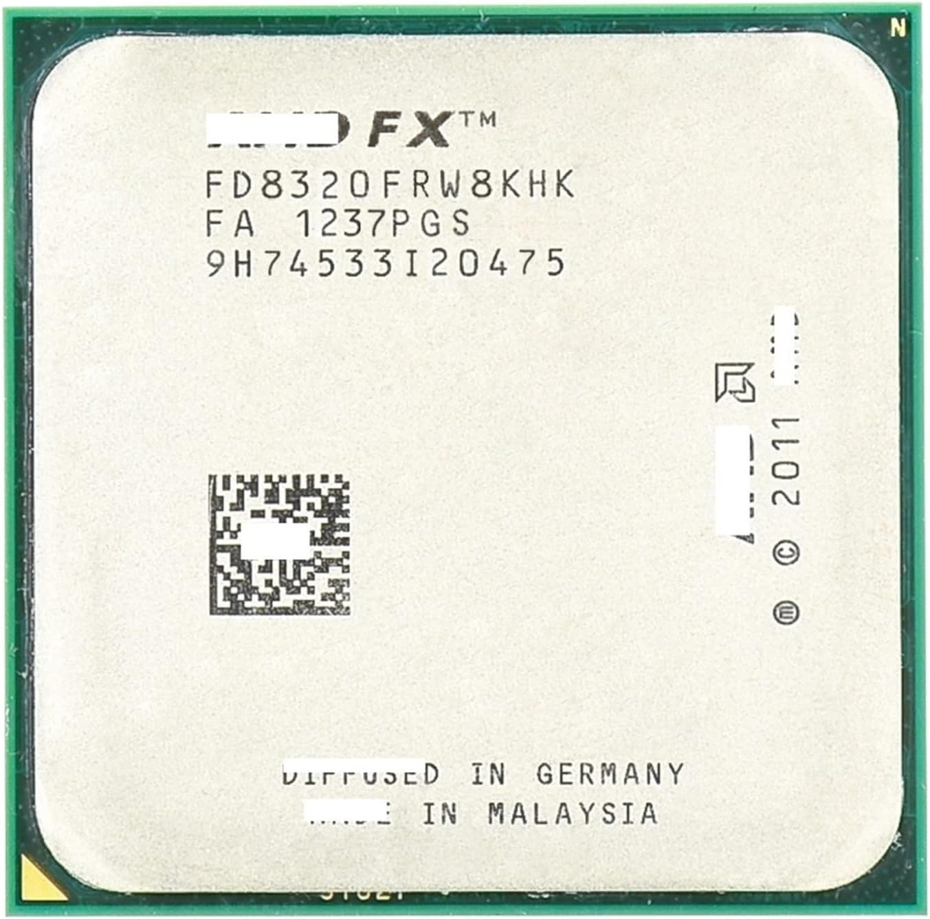 CPU FX 8320 3.5GHz Eight-Core 3.5G/8M/125W Processor Socket AM3 ...