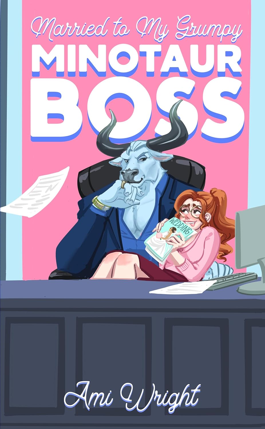 Amazon.com: Married to my Grumpy Minotaur Boss: a steamy monster office ...