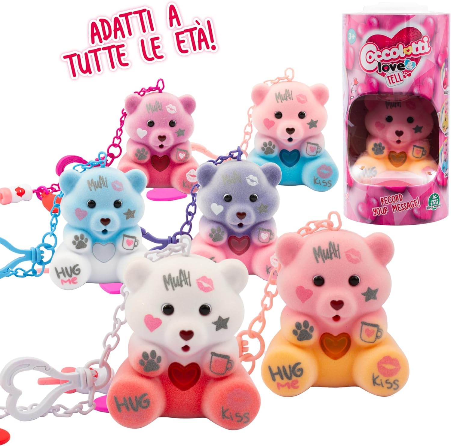 Giochi Preziosi - Coccolotti Love&Tell, 1 Orsetto Casuale tra 6 ...