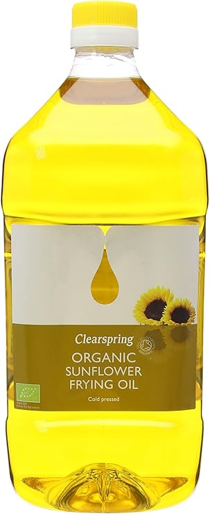 Clearspring Organic Sunflower Frying Oil 2L : Amazon.co.uk: Grocery
