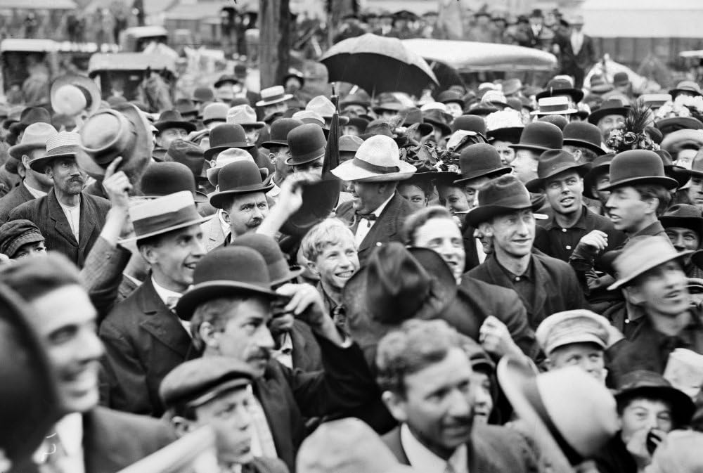 Amazon.com: Presidential Campaign 1908 Ncrowds In Faribault Minnesota ...
