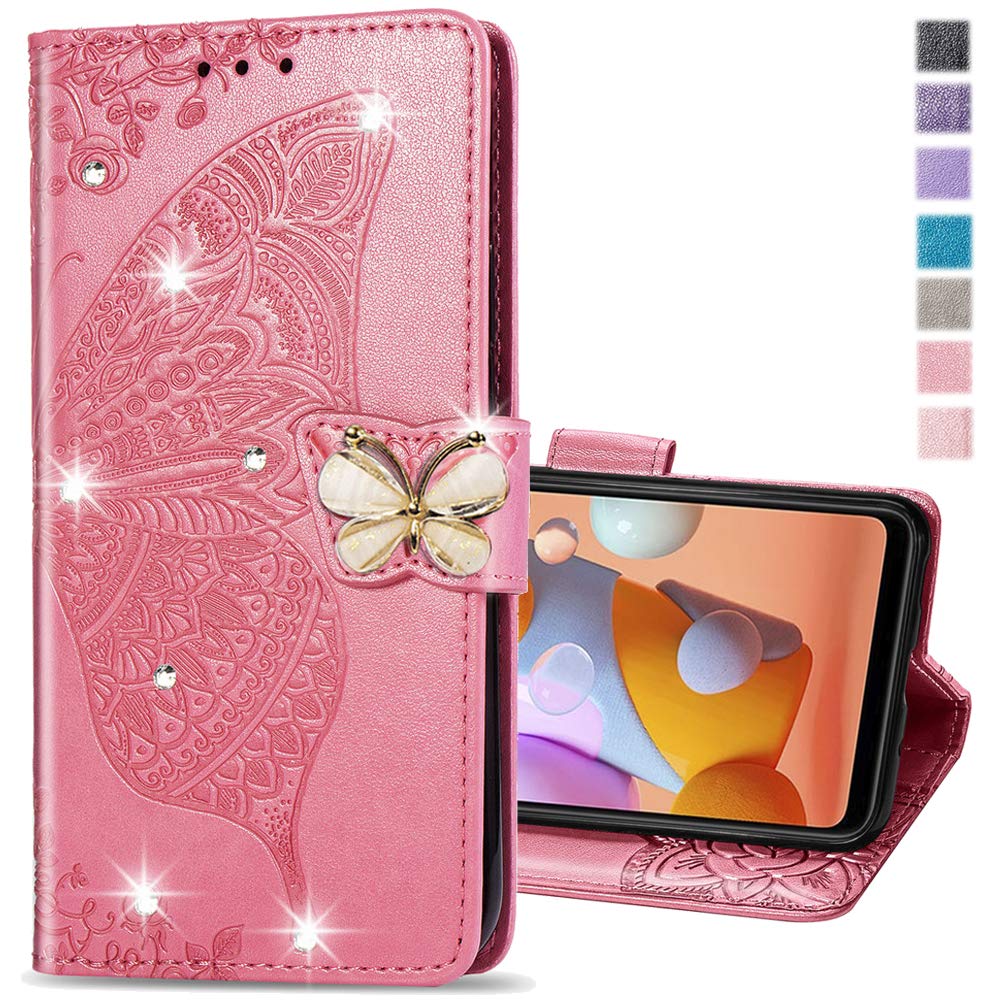 Amazon.com: COTDINFOR Wallet Case for Moto G 5G 2024 Case Crystal Glitter Bling with Card Holder ...