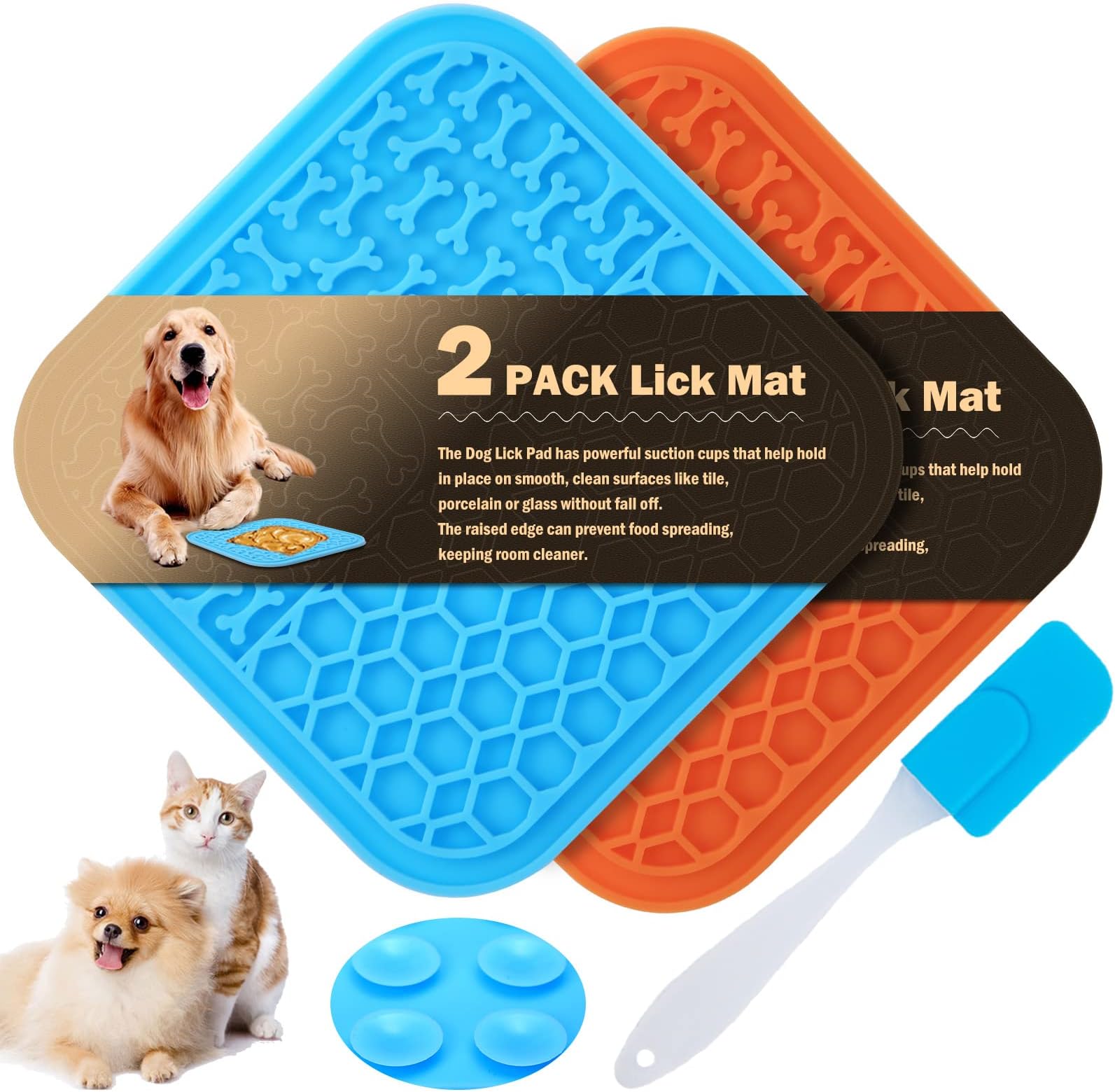 LICKIMAT Buddy Treat Mat , Assorted colors : Amazon.co.uk: Pet Supplies